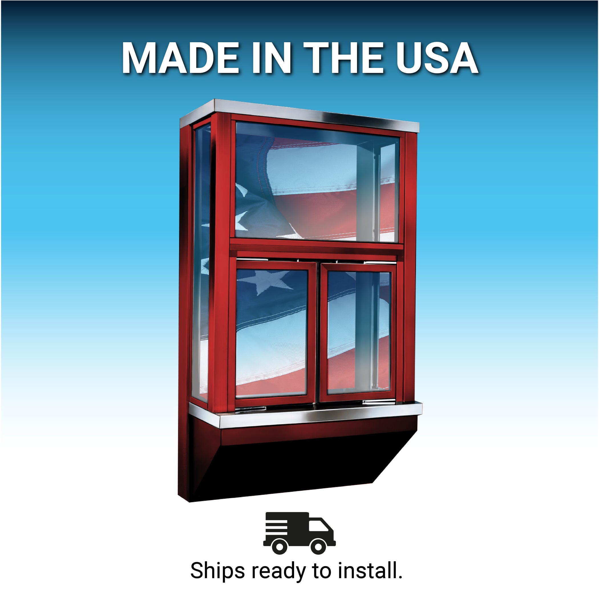 Ready Access Bump Out 2 Drive Thru Window — Covenant Security Equipment