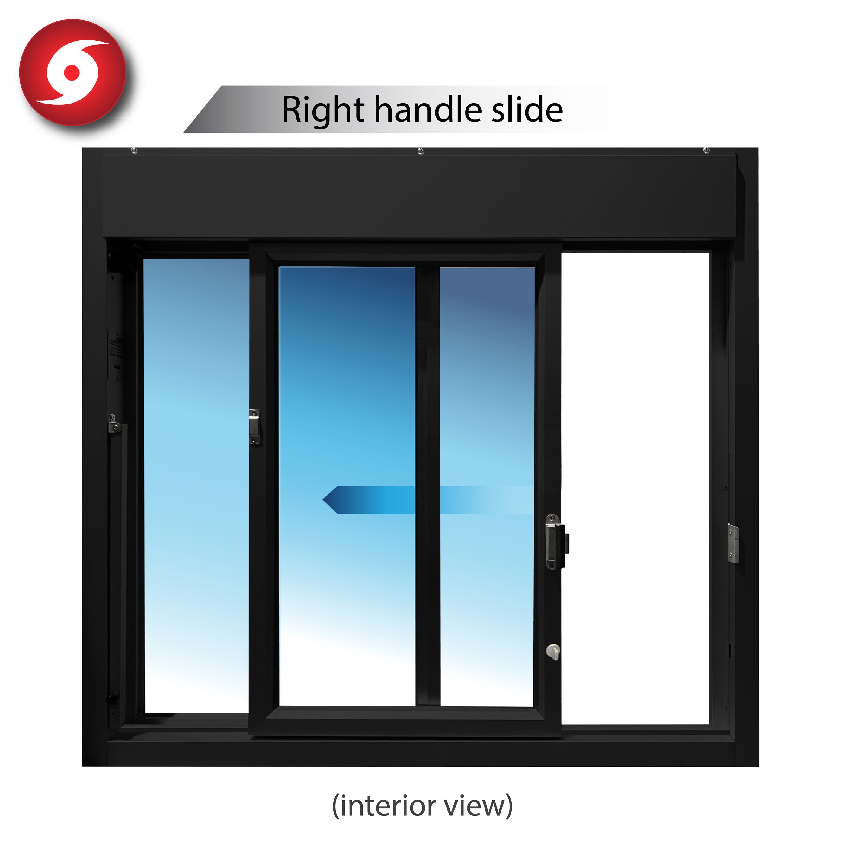 Ready Access 600 Hurricane Impact Resistant Self Closing Drive-Thru Sl ...