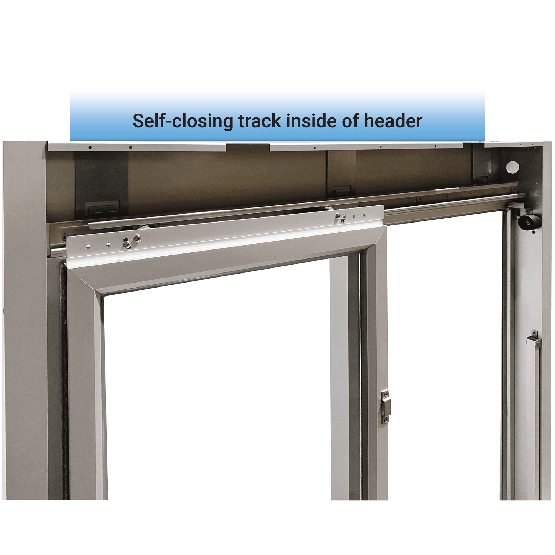 Ready Access 275 Self Closing Drive-Thru Slider Window with Transom ...