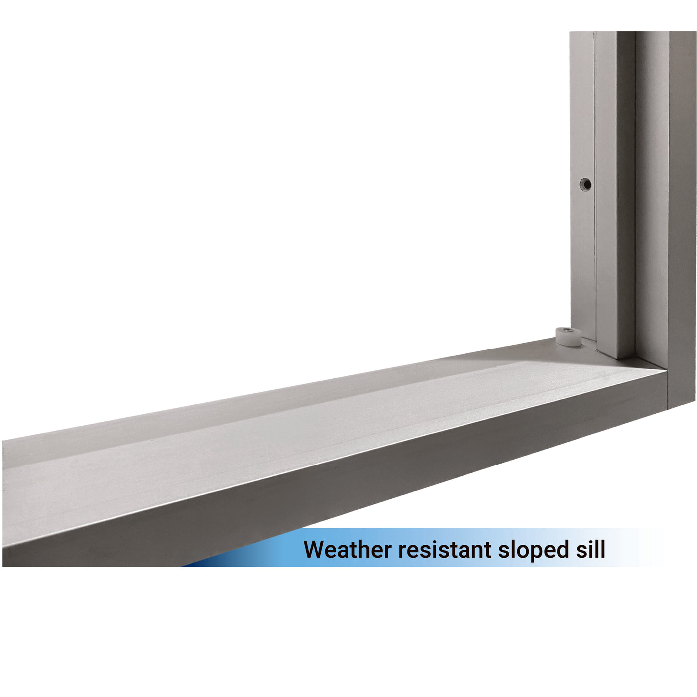Ready Access 275 Self Closing Drive-Thru Slider Window with Transom ...