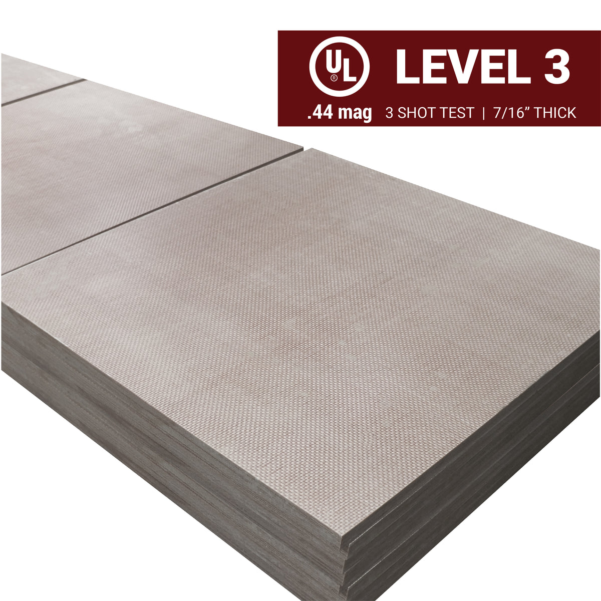 Armorcore Level 3 Bullet and Fire Resistant Fiberglass Wall Panel UL 7 ...