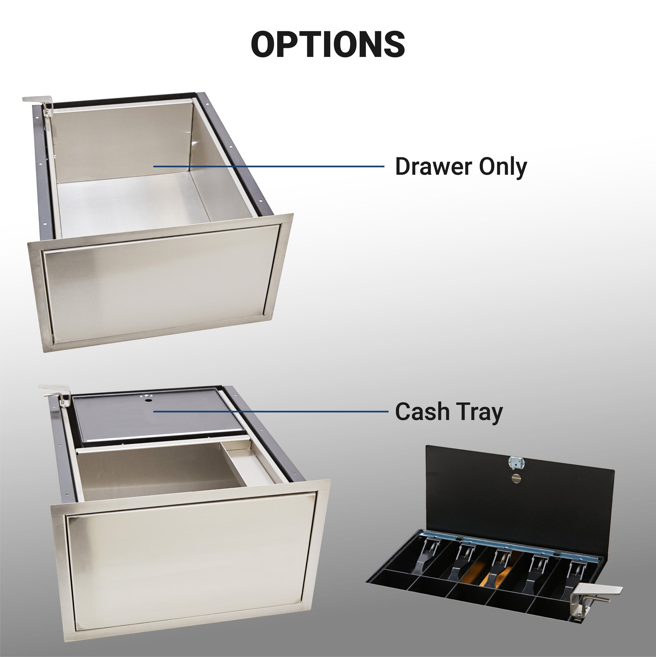 Armortex SS10D Large 10" Transaction Drawer — Covenant Security Equipment