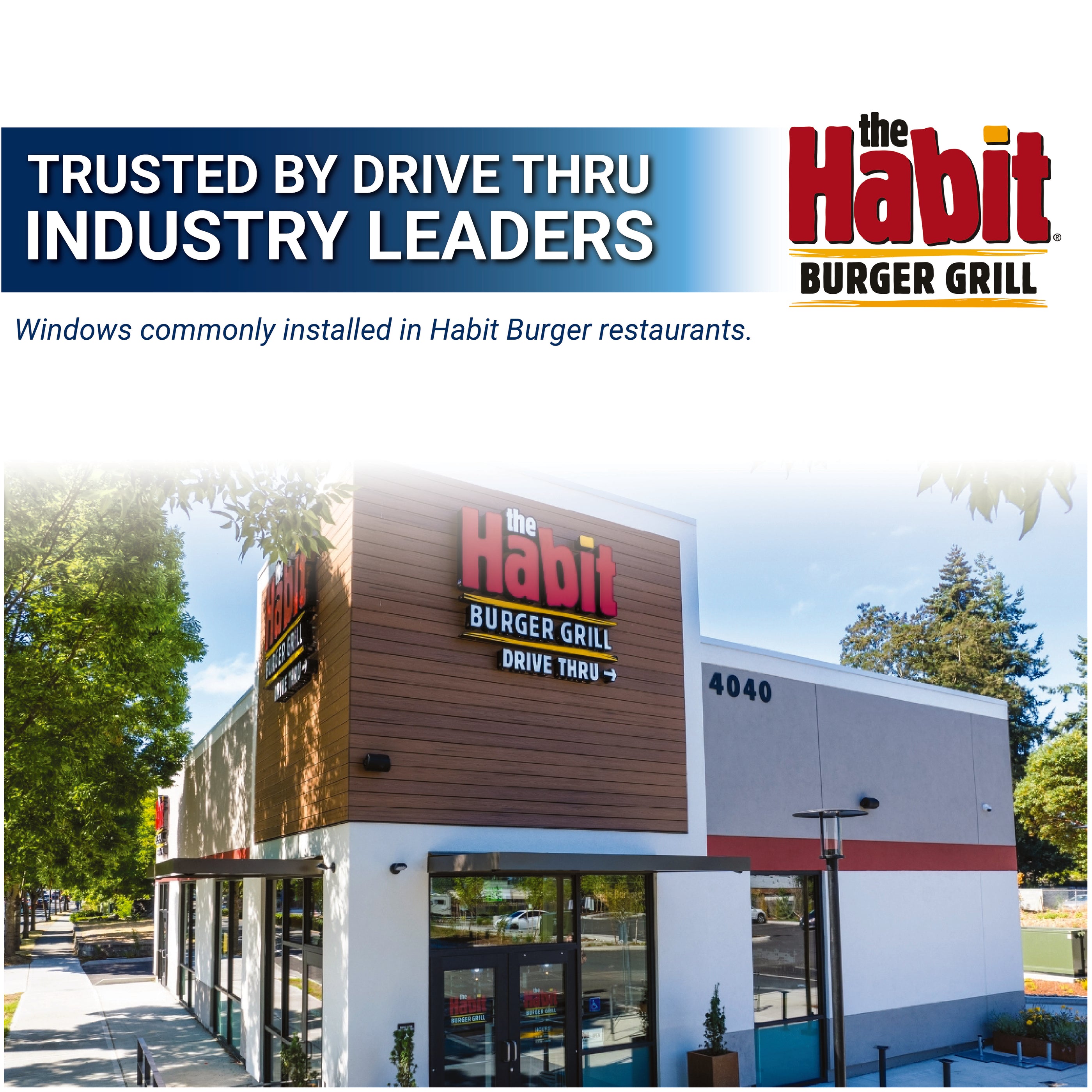 Quikserv Habit Burger | Drive Thru Slider Windows — Covenant Security ...