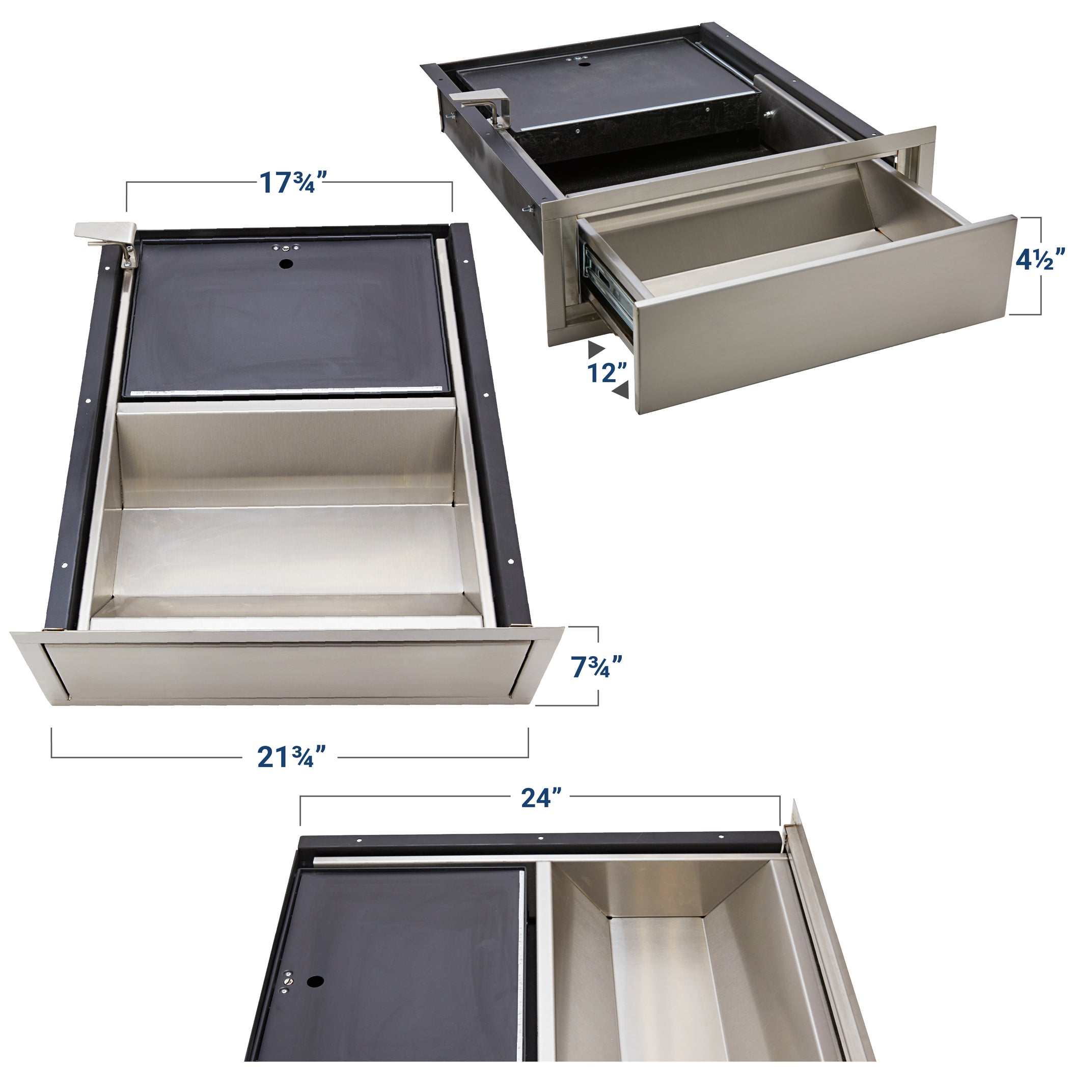 Armortex SS4D Medium 7" High Transaction Drawer — Covenant Security ...