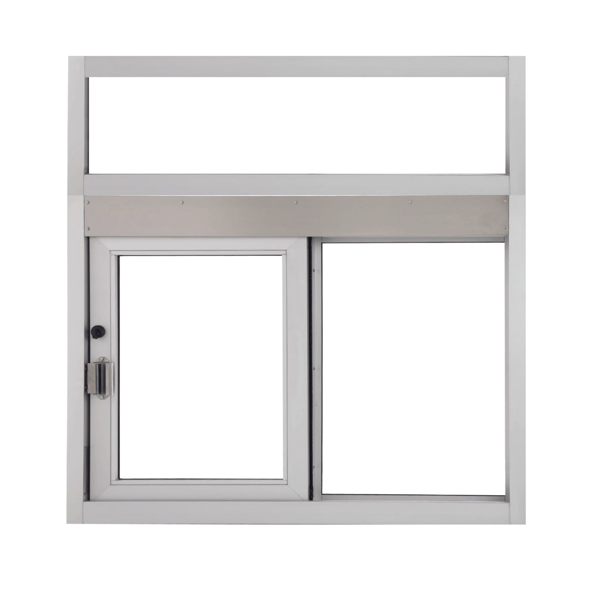 Quikserv QS-FAH-131055 | Drive Thru Slider window with transom, 47-5/8 ...