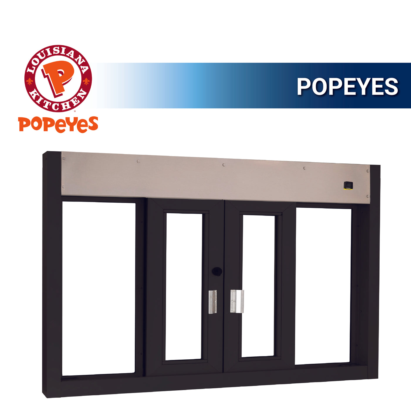 Quikserv Popeyes | Drive Thru Slider Windows — Covenant Security Equipment