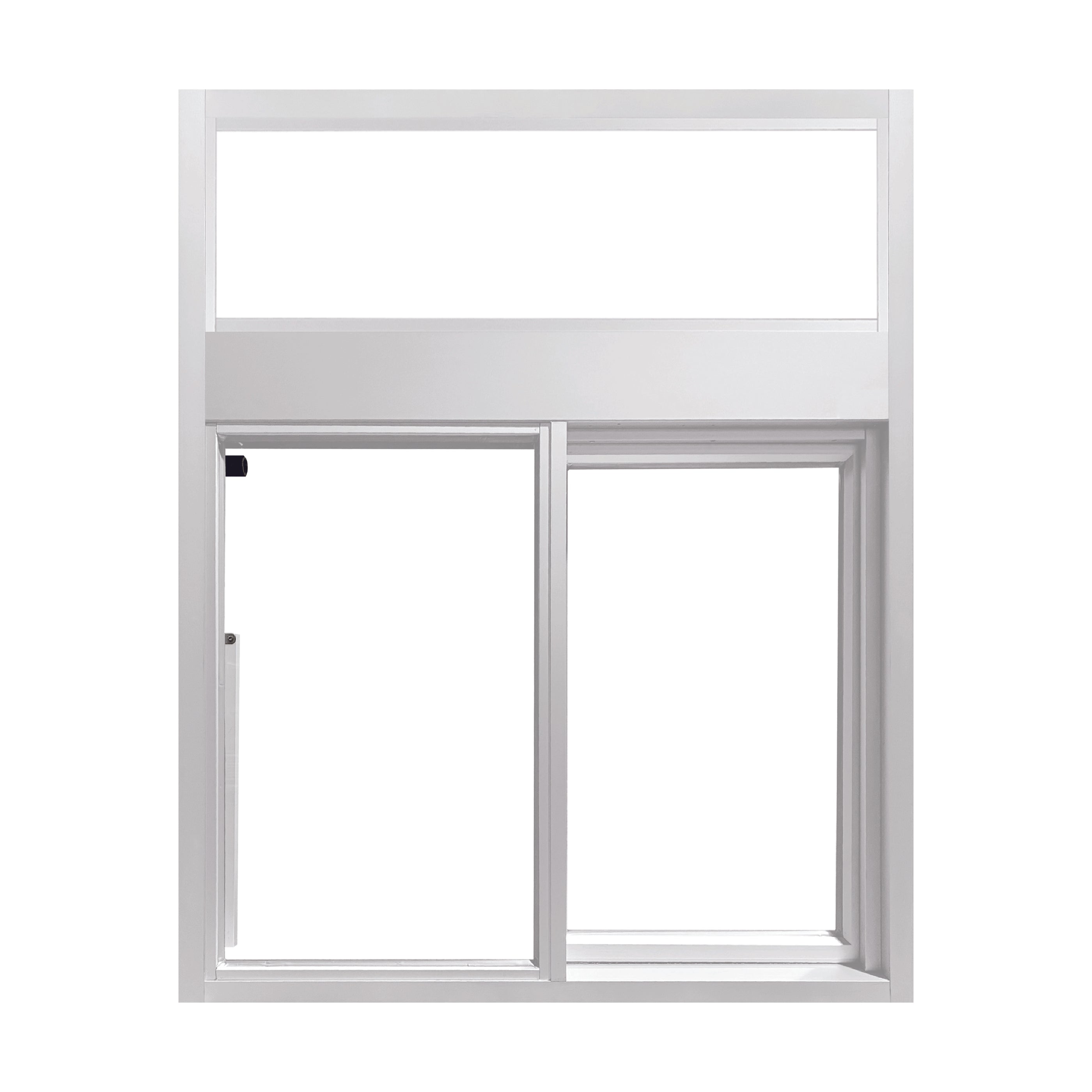 Ready Access 275 Self Closing Drive-Thru Slider Window with Transom ...