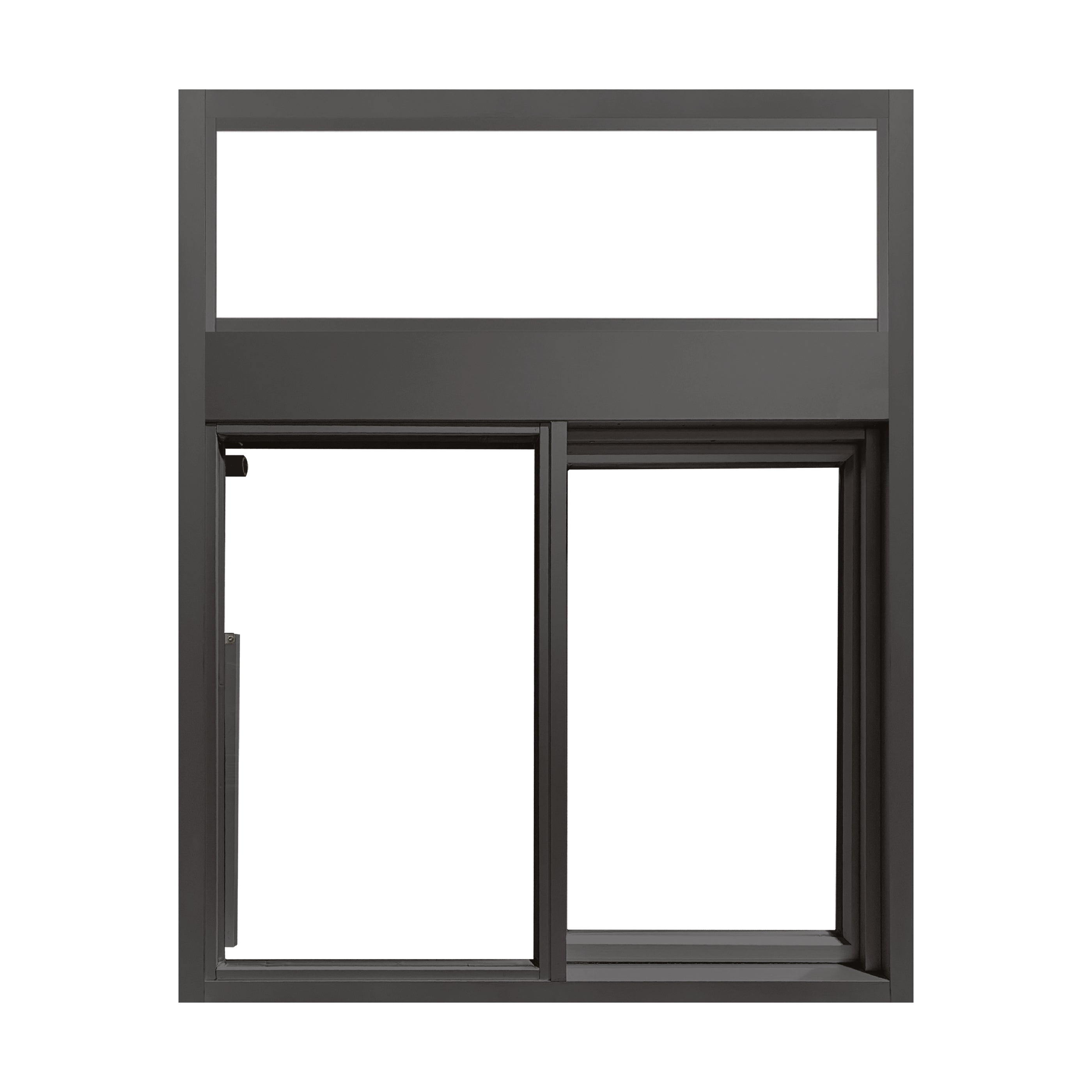 Ready Access 275 Self Closing Drive-Thru Slider Window with Transom ...