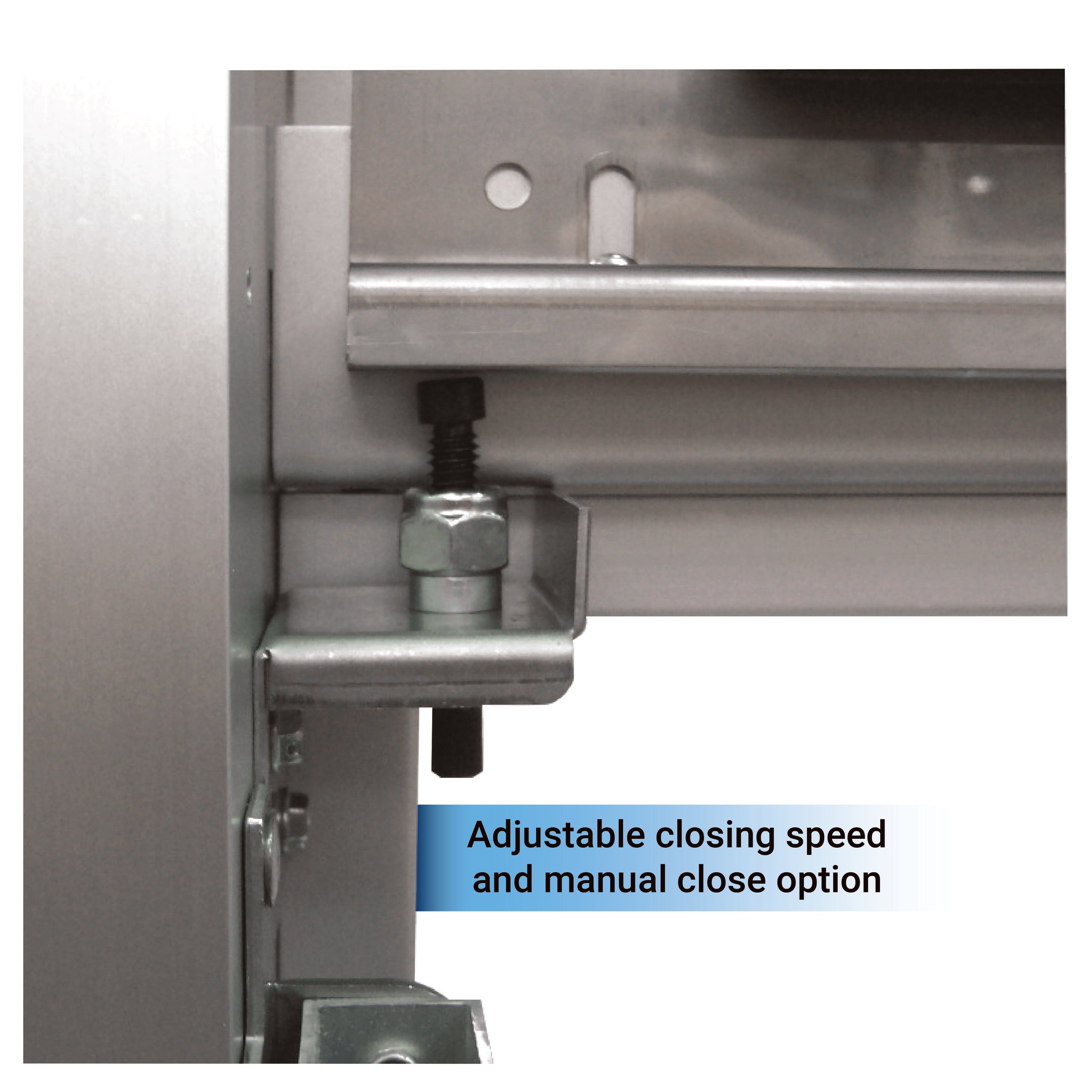 Ready Access 600 Self Closing Drive-Thru Slider Window with Transom an ...