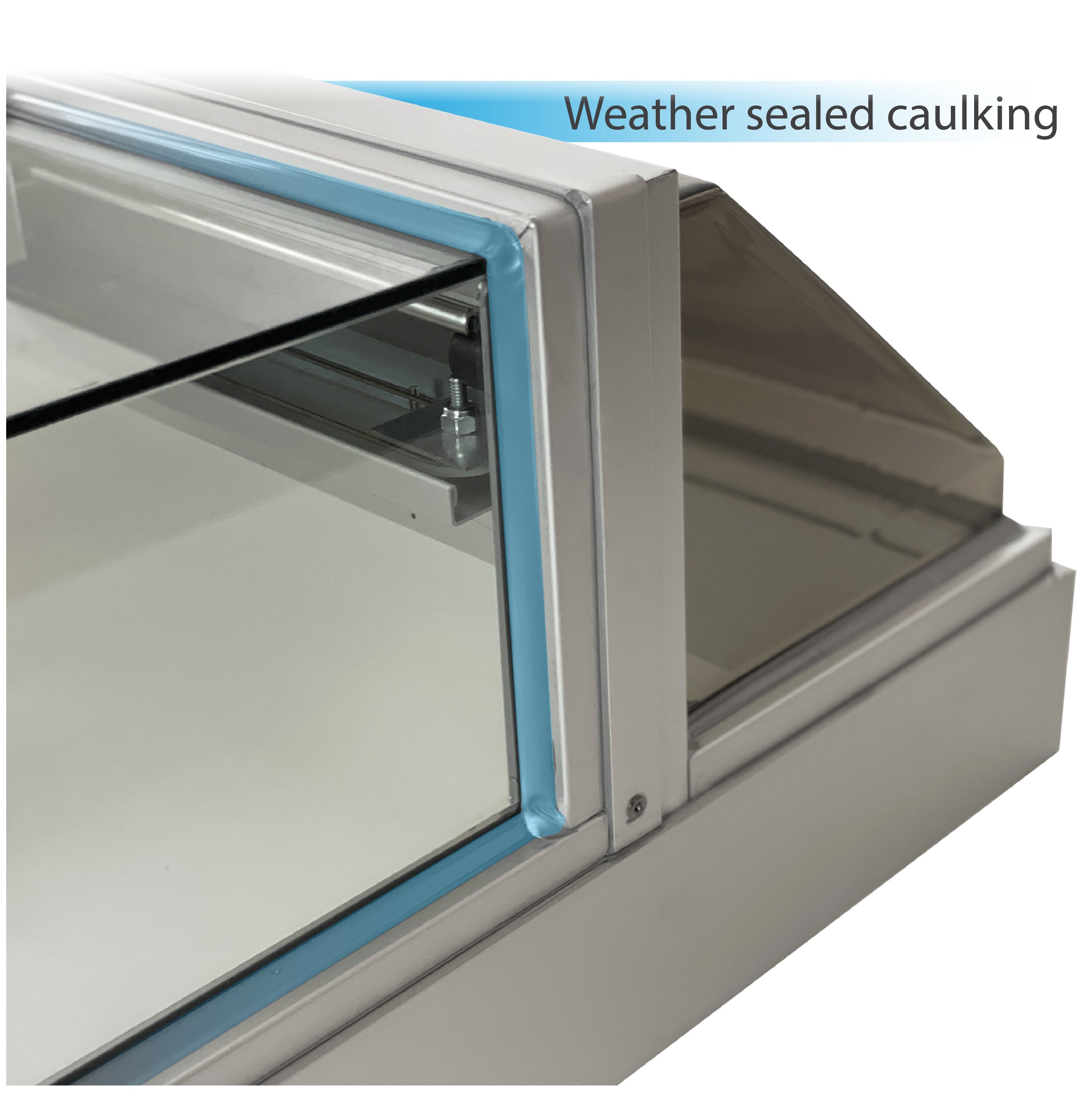 Manual Open/ Self Close Bi-parting Drive Thru Window | CSE-RA-BO10-SC ...