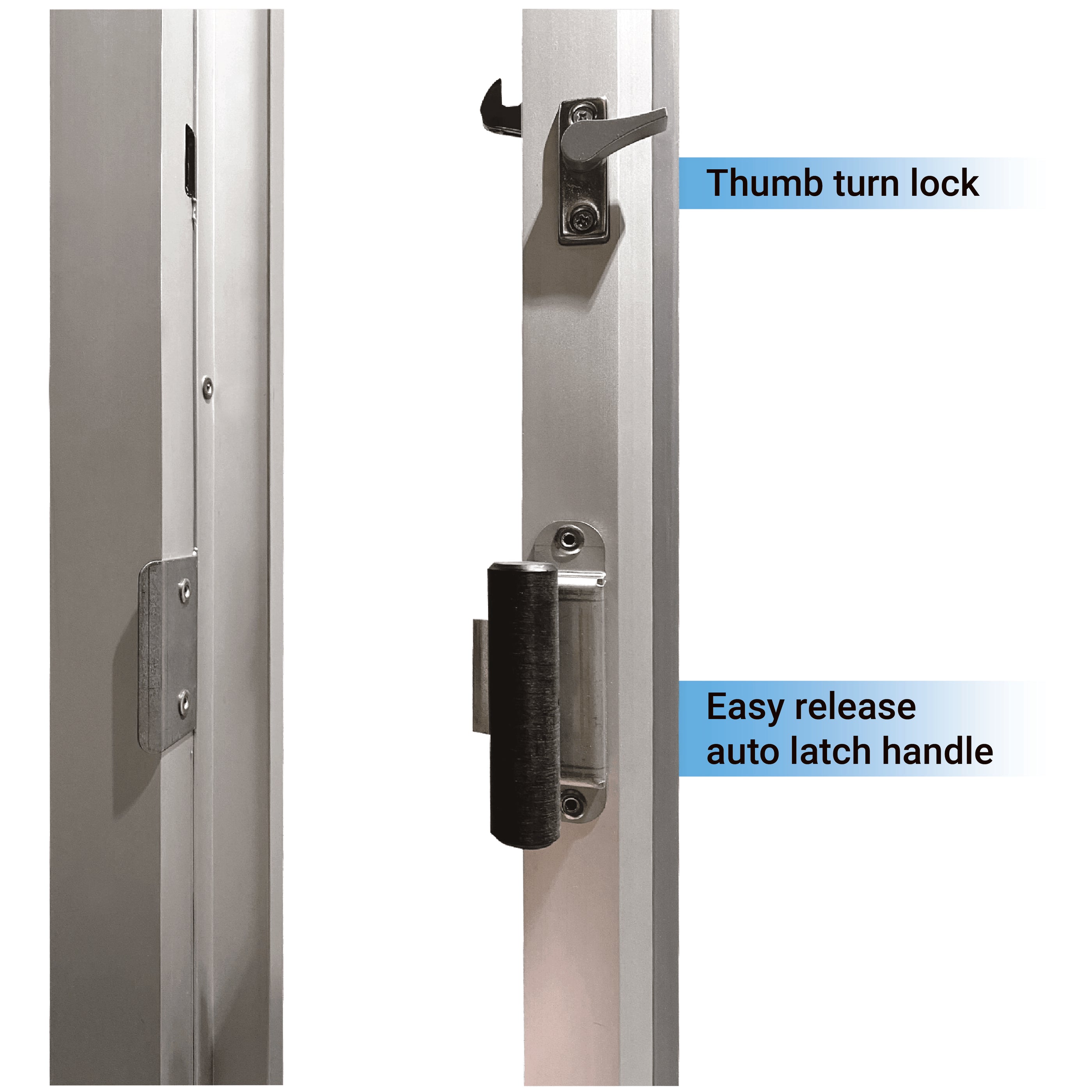 Ready Access 275 Self Closing Drive-Thru Slider Window with Transom ...