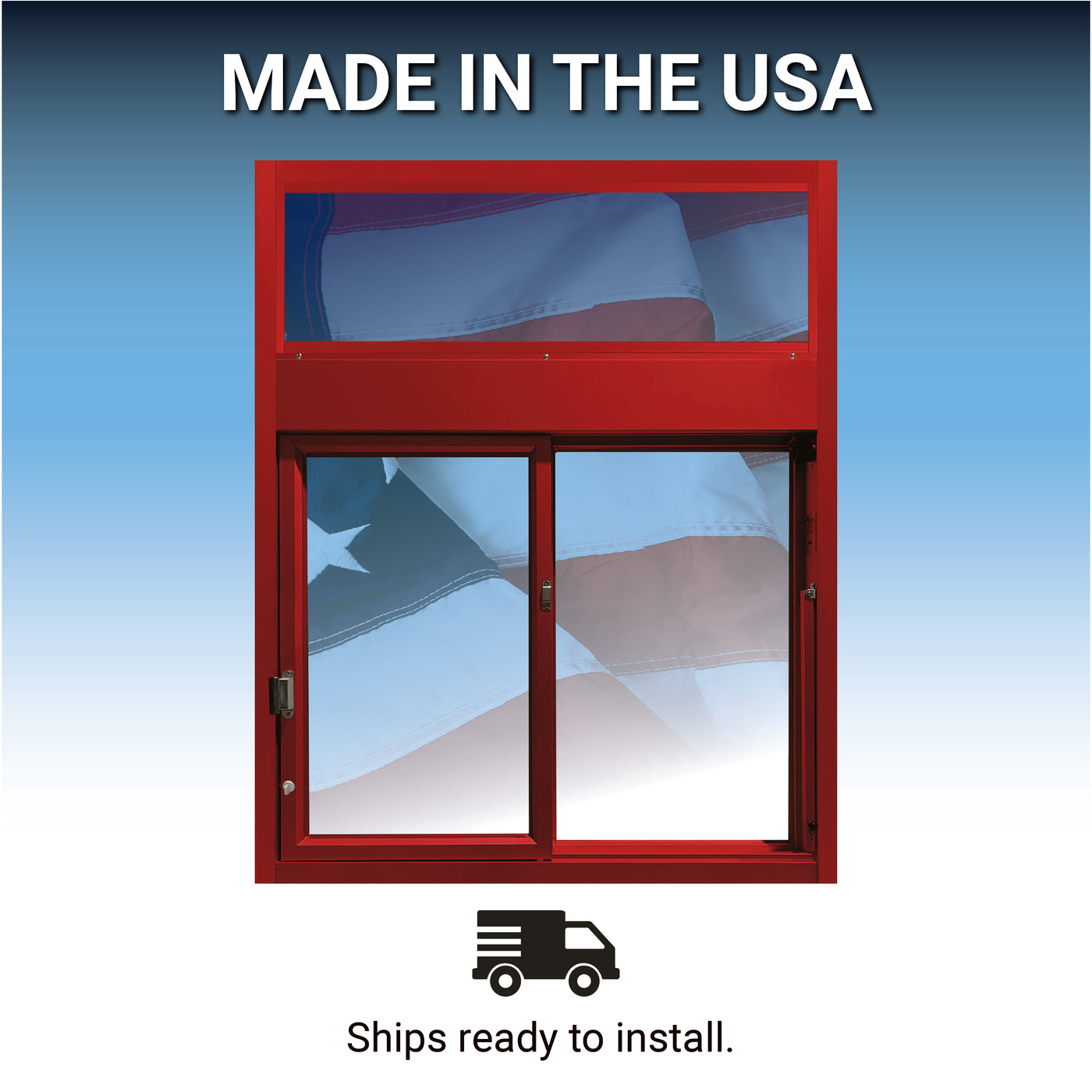 Ready Access 600 Insulated Low-E Self Closing Drive-Thru Slider Window ...