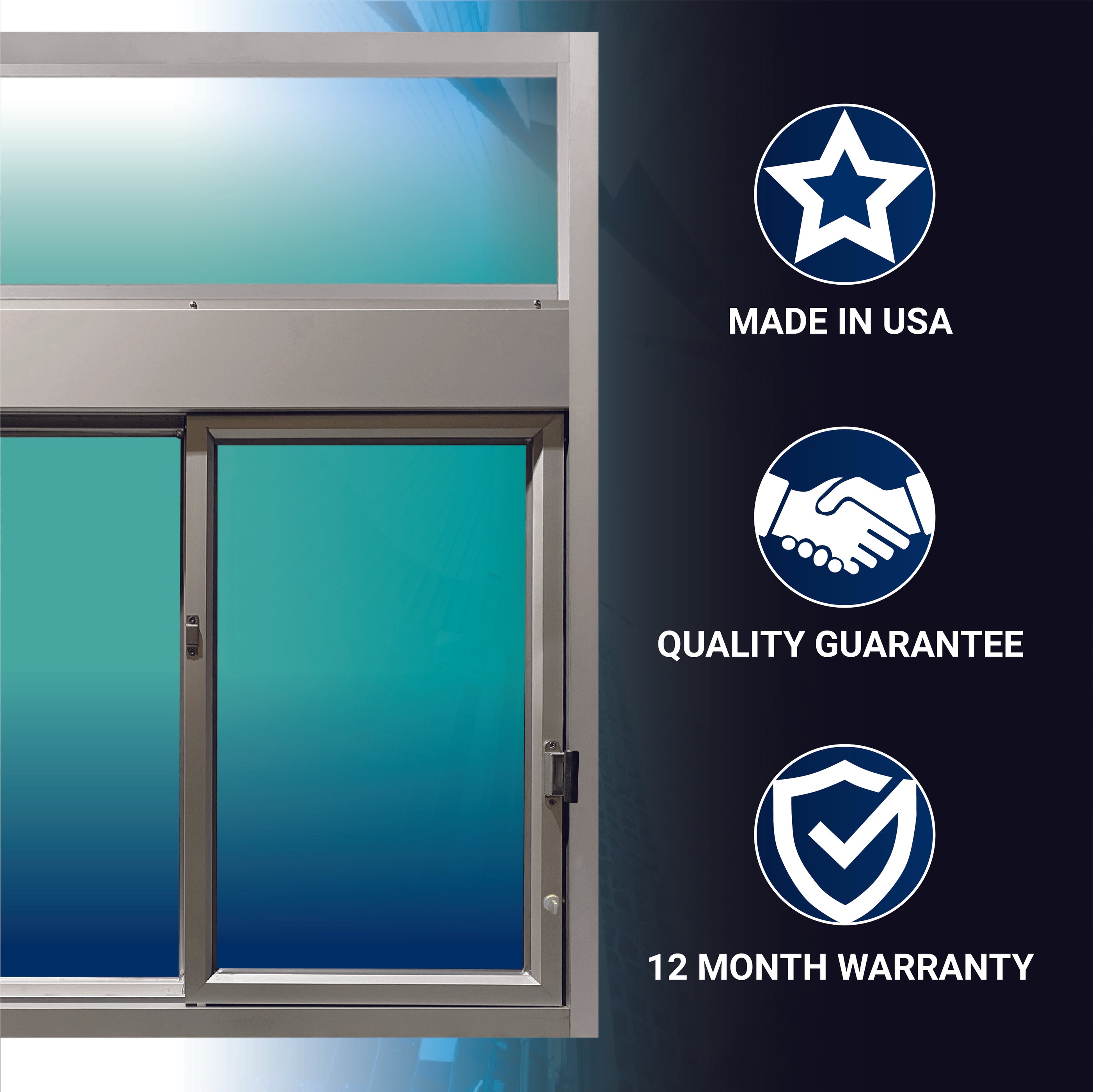 Ready Access 600 Insulated Low-E Self Closing Drive-Thru Slider Window ...