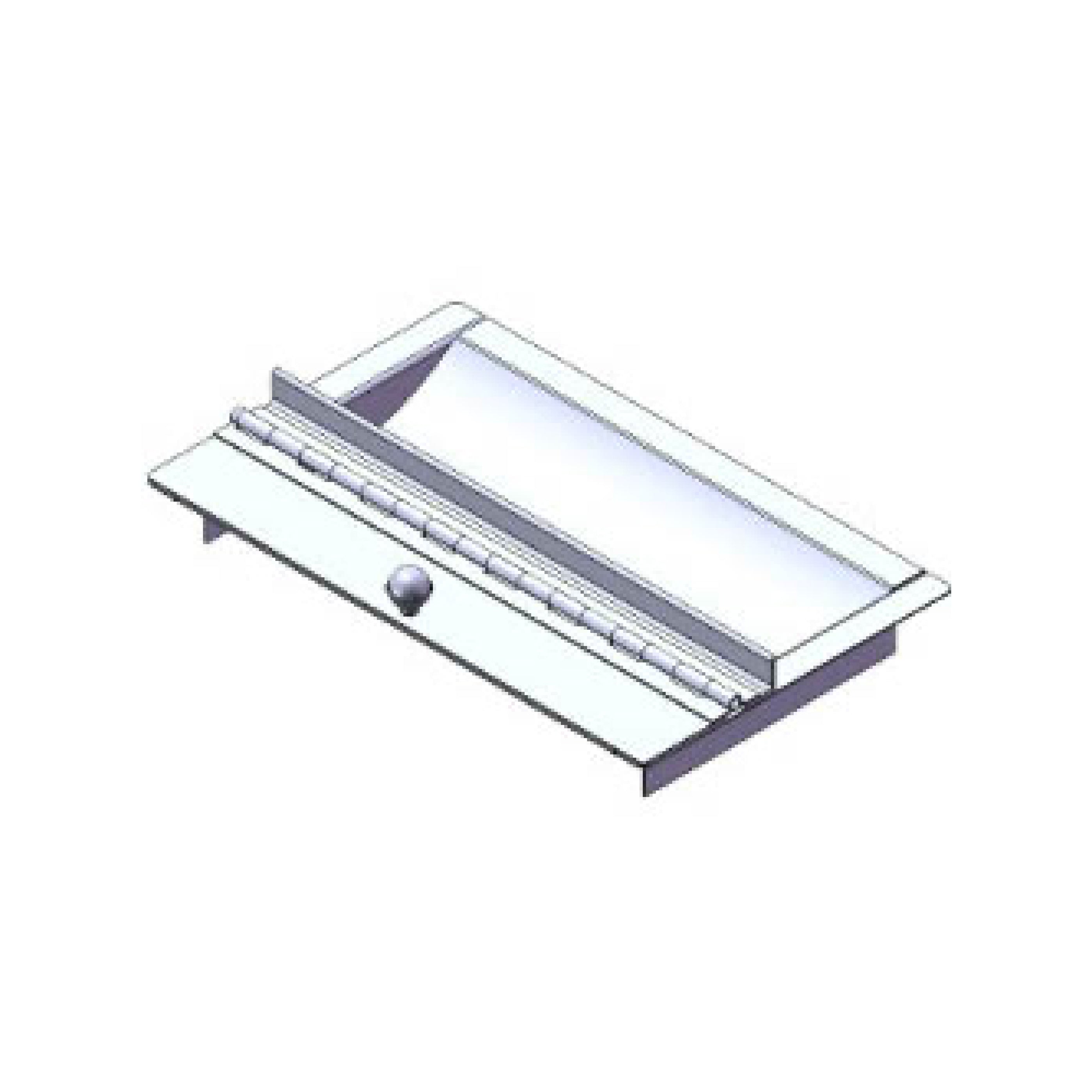 Armortex Recessed Deal Trays With Covers — Covenant Security Equipment