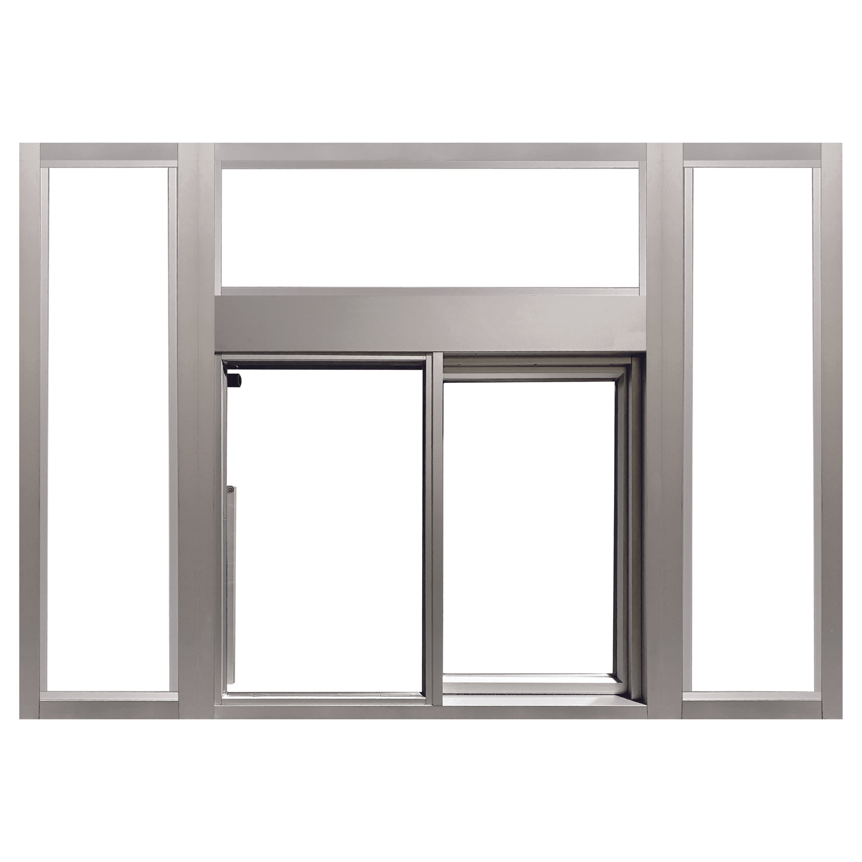 Ready Access 275 Self Closing Drive-Thru Slider Window with Transom an ...