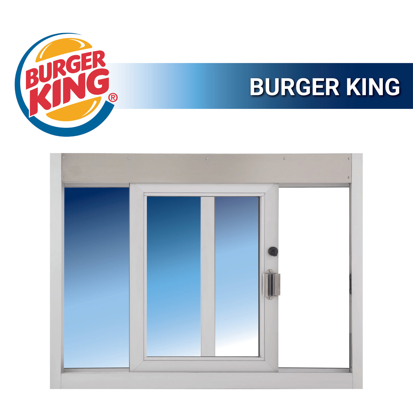 Quikserv Burger King | Drive Thru Slider Windows — Covenant Security ...