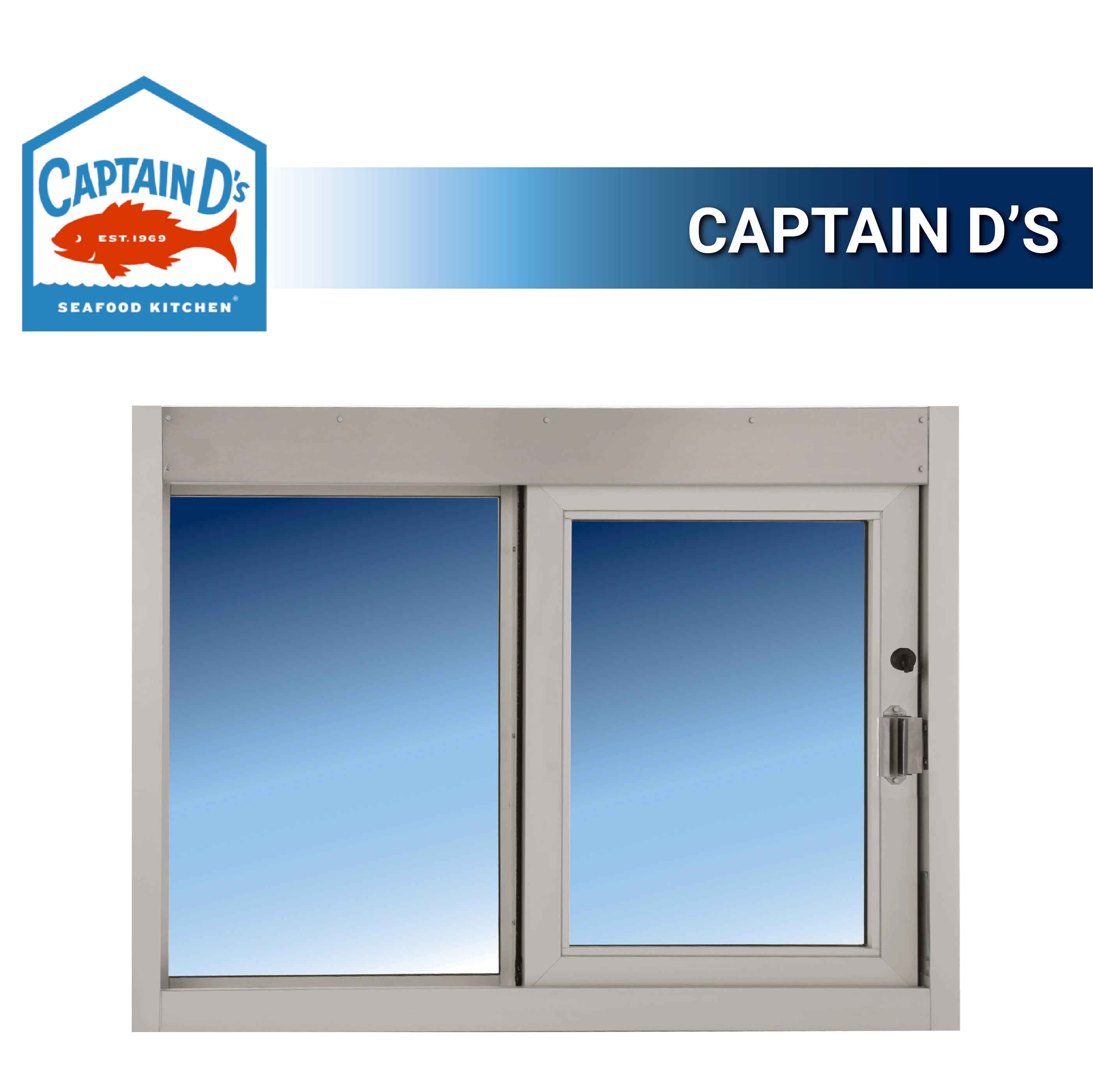 Quikserv Captain D's | Drive Thru Slider Windows — Covenant Security ...