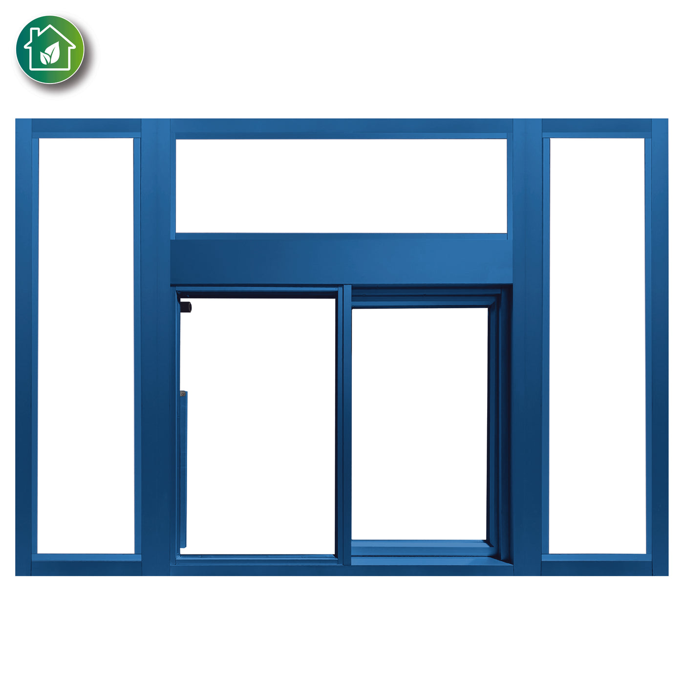 Ready Access 600 Self Closing Drive-Thru Slider Window with Transom an ...