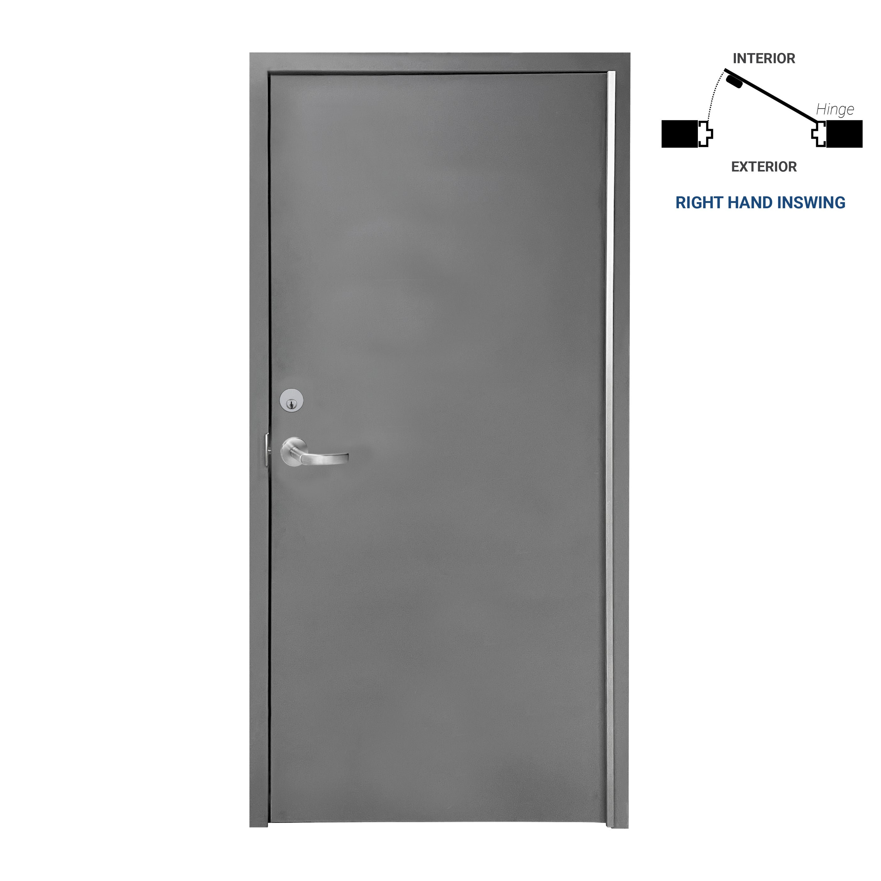 Steel Bullet Resistant Level 3 Interior Door — Covenant Security Equipment