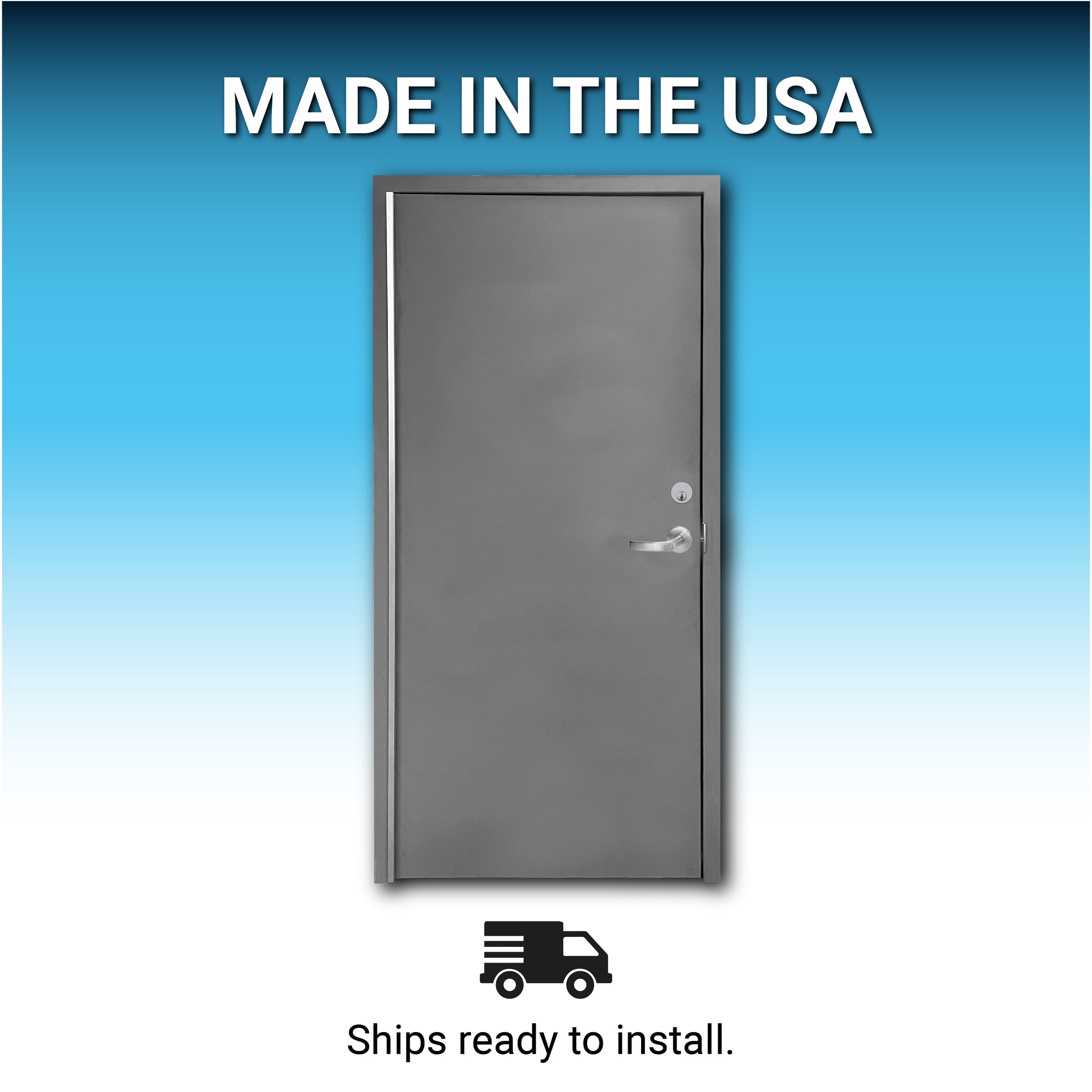 Steel Bullet Resistant Level 3 Interior Door — Covenant Security Equipment