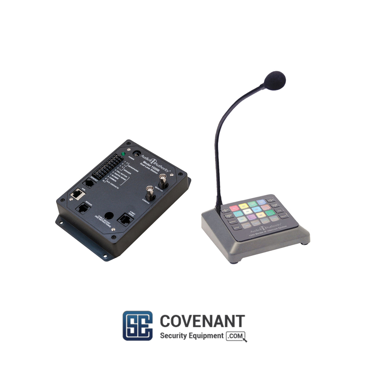 Intercom System with 1500B Counter Station and 1520B Lane Station ...