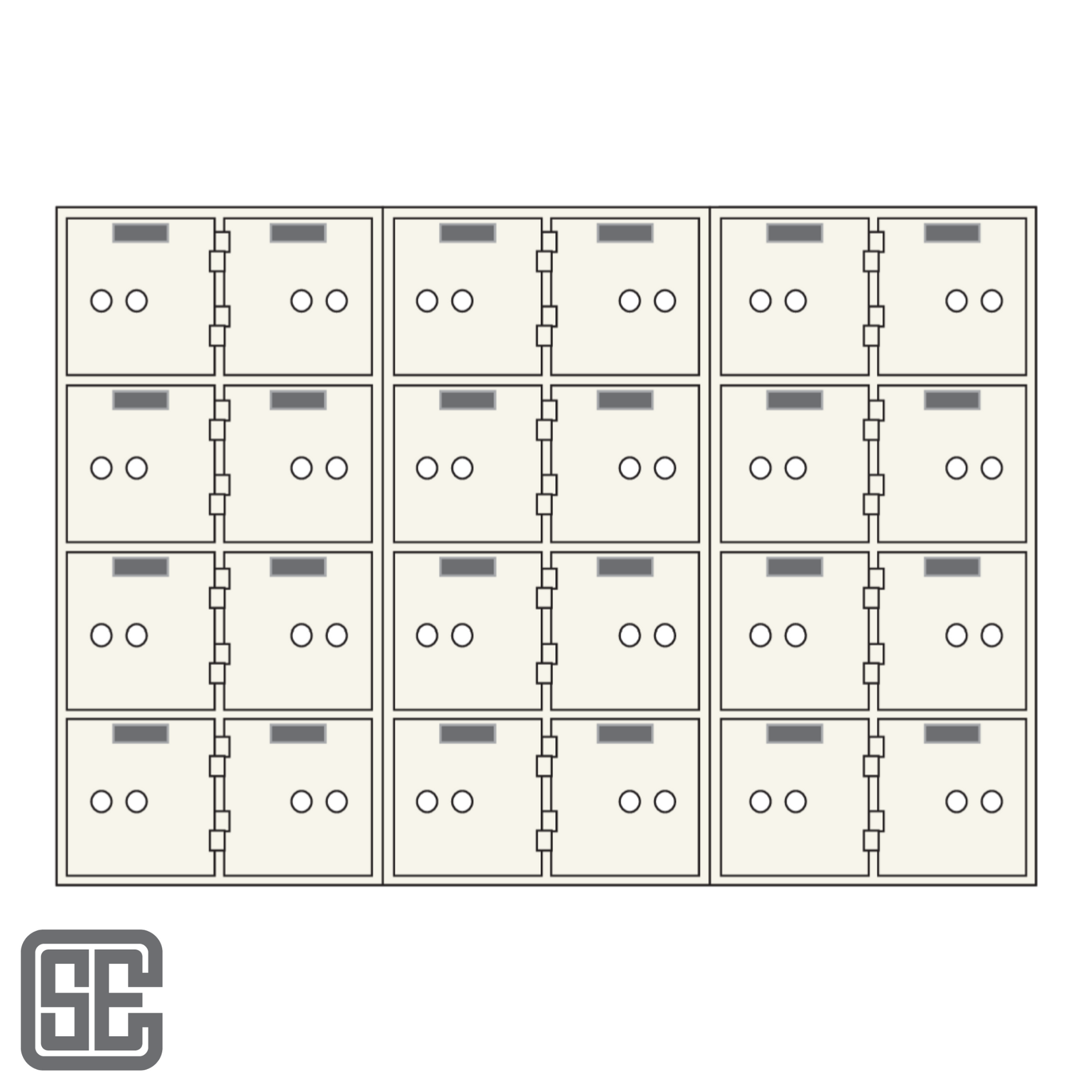 AX Series Safe Deposit Boxes — Covenant Security Equipment