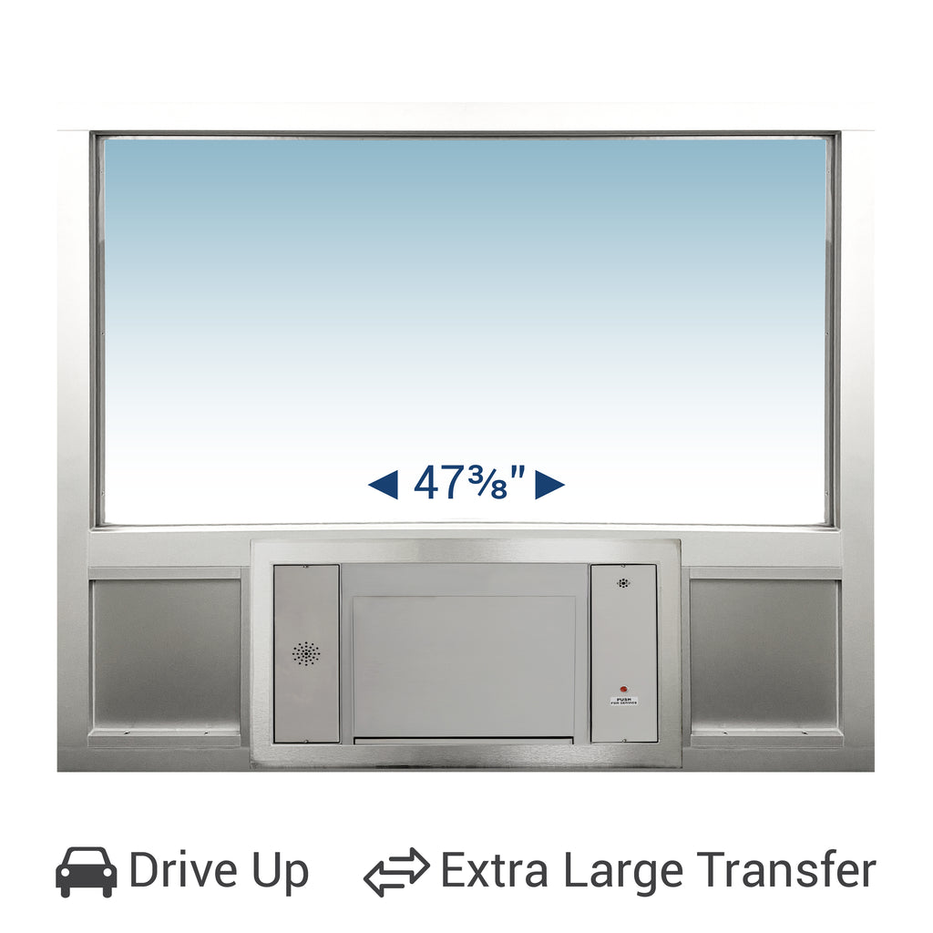 Bulletproof Drive-Thru Transfer Windows & Drawers | Covenant Security ...