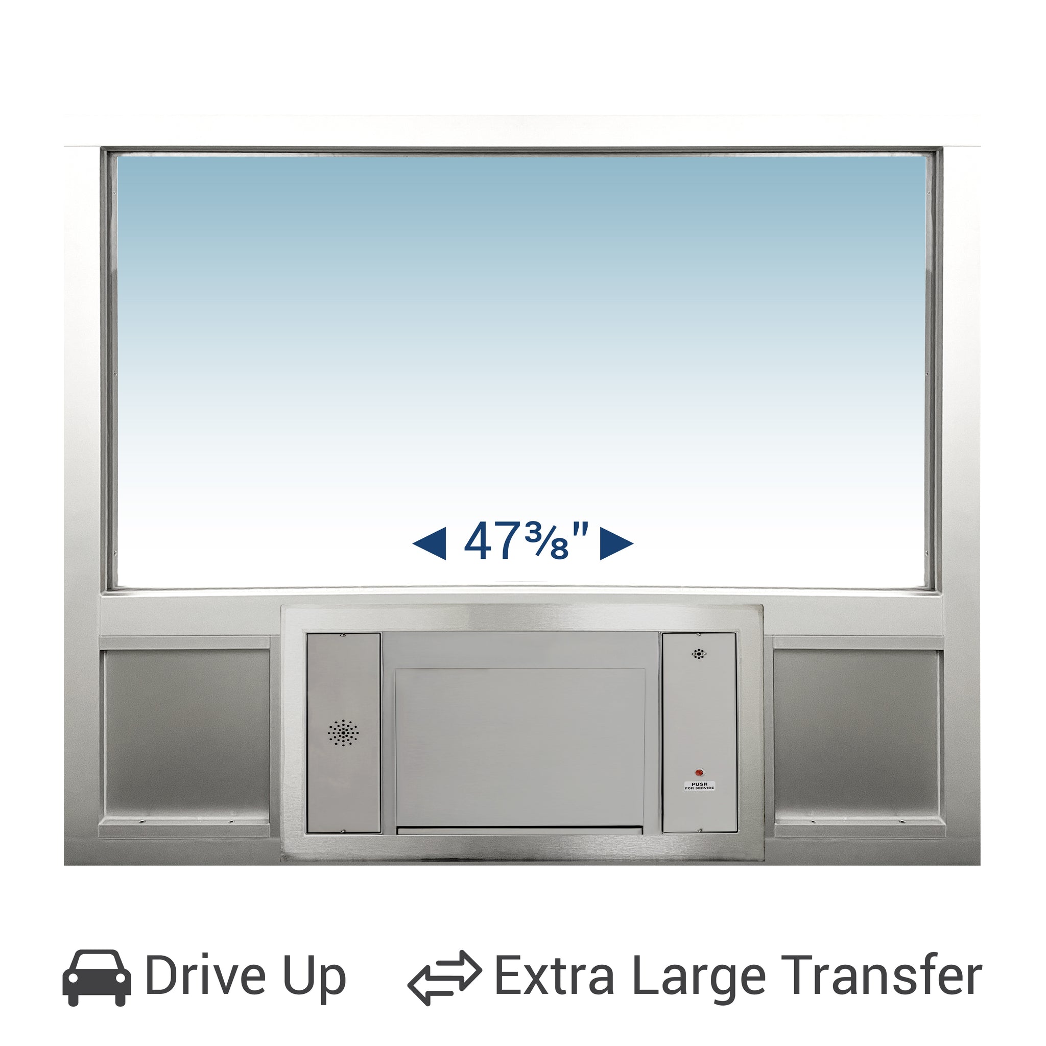 Integrated Bulletproof Drive-Thru Transfer Windows & Drawers — Covenant ...