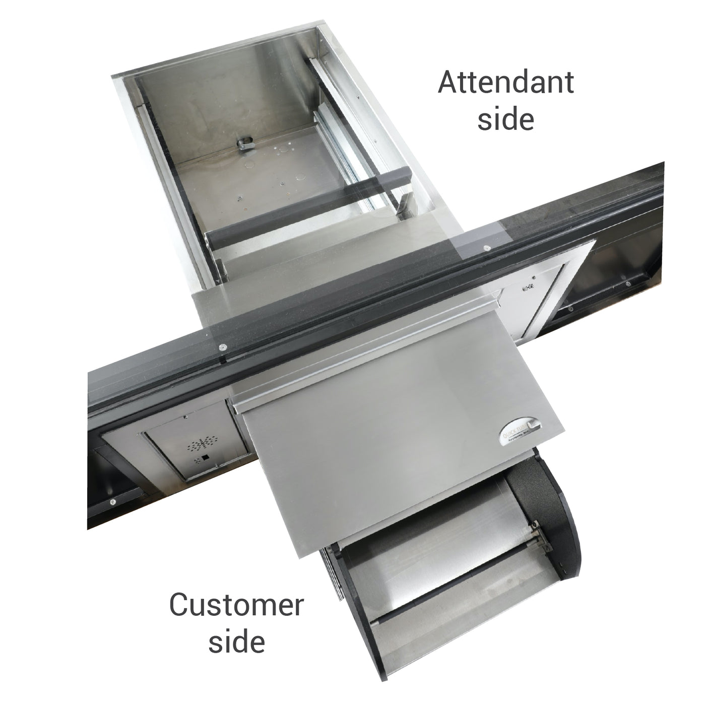 Quikserv Large Transaction Drawer | Drive Up | CSE-QS-QSP-713 ...