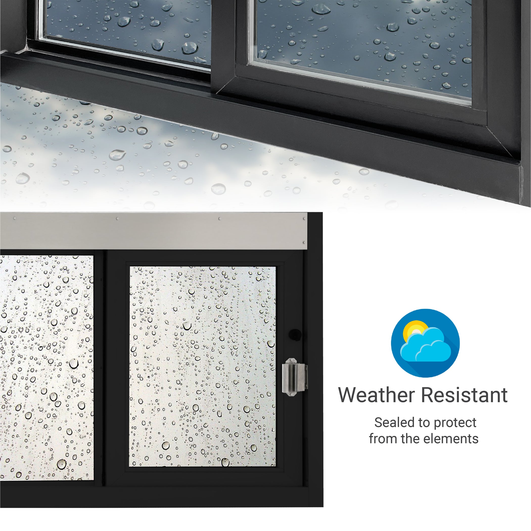 Quikserv Self-Closing Drive-Thru Window — Covenant Security Equipment