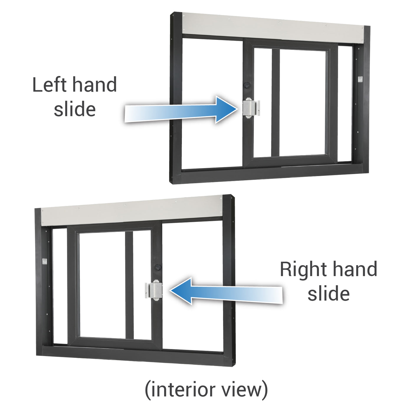 Hurricane Impact Rated Self Closing Drive-Thru Slider Window | CSE-QS ...