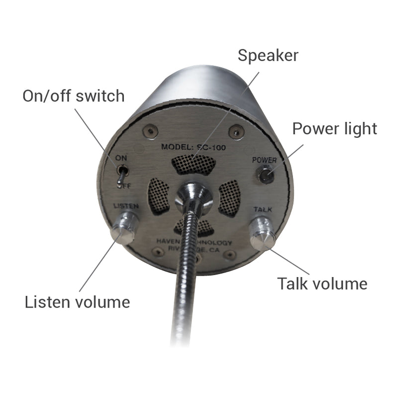 Amplified Speak-thru | CSE-QS-HT-SC-100 — Covenant Security Equipment