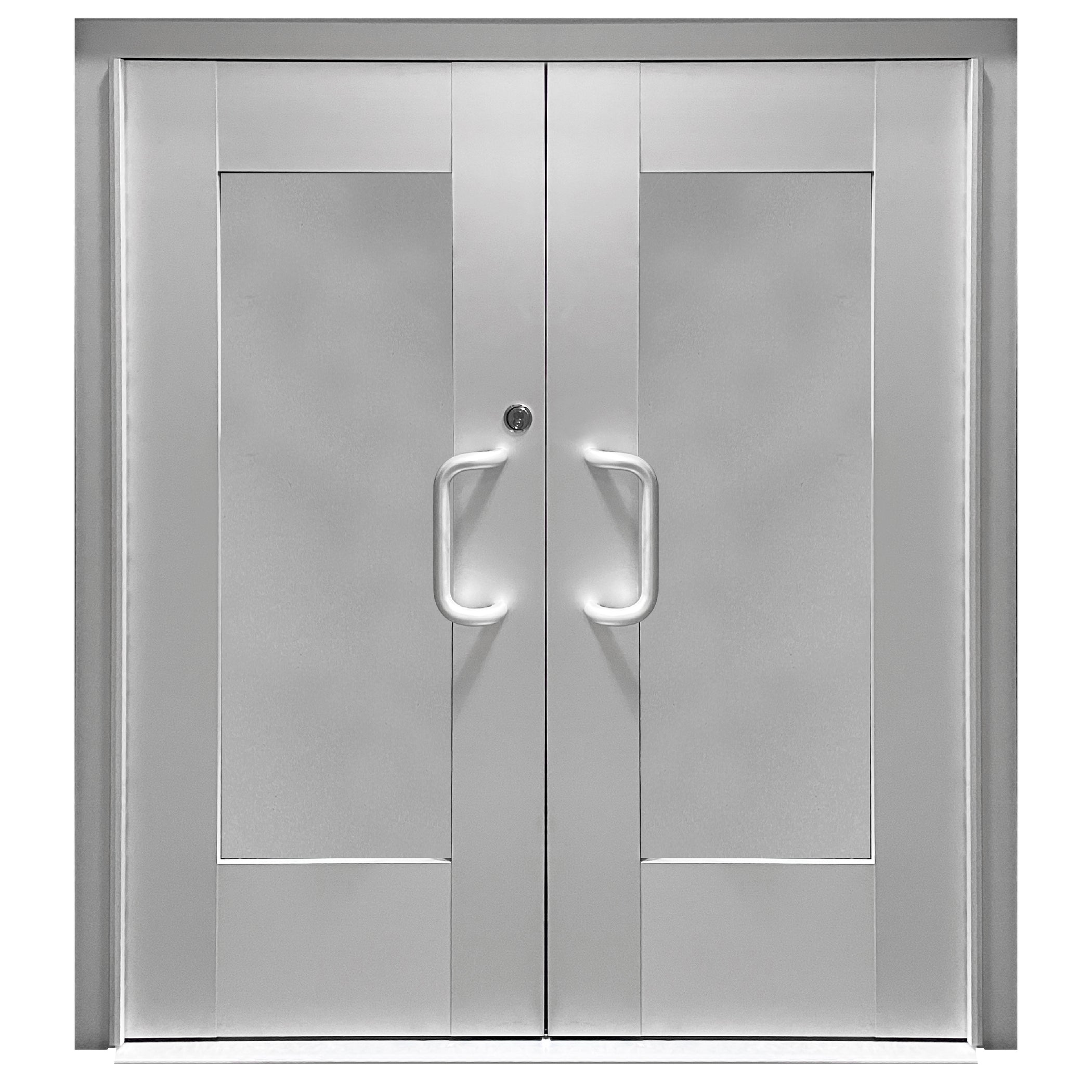 Bullet Resistant Aluminum Exterior Door with Multiple Window Options ...