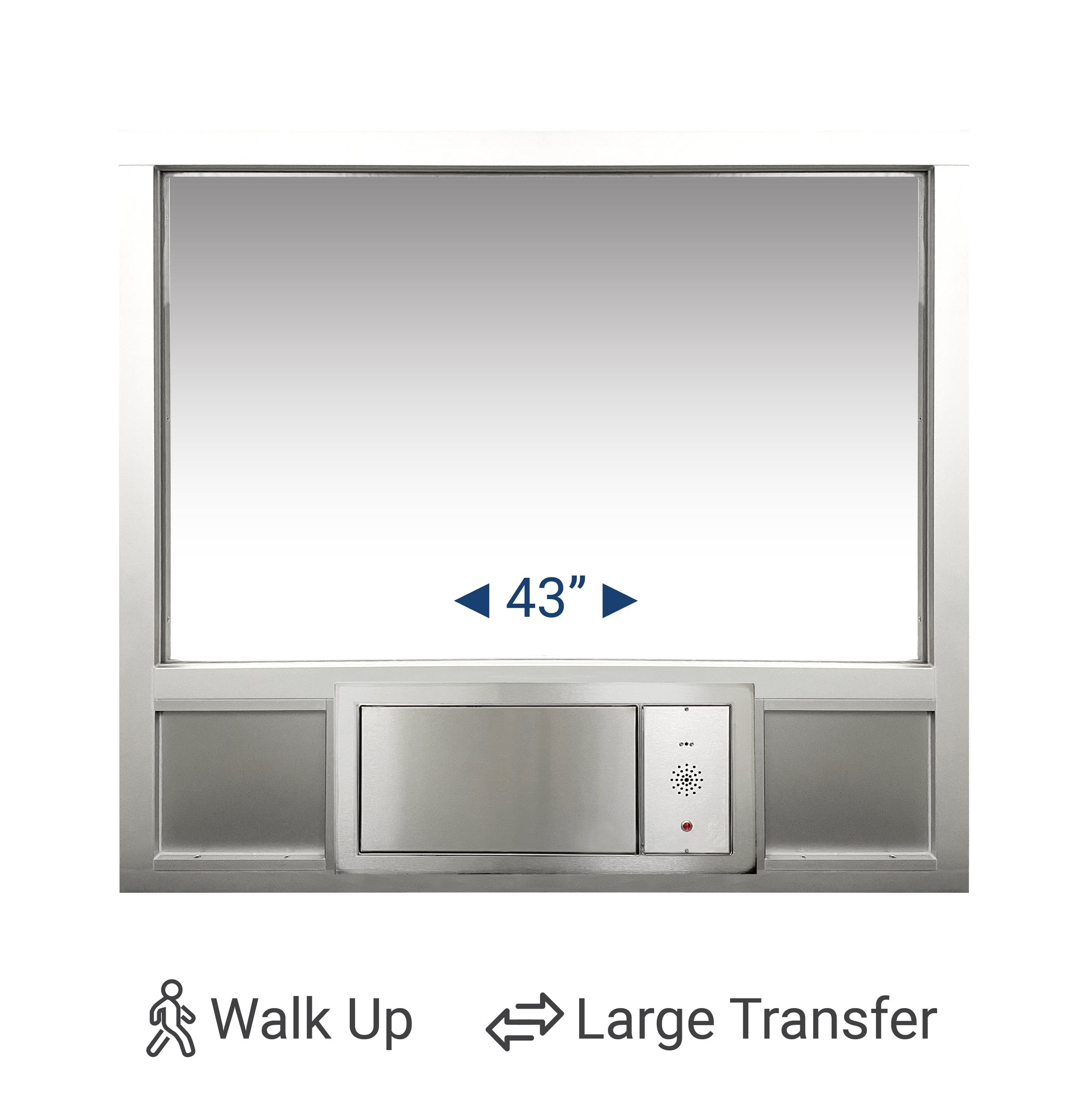 Bulletproof Drive-Thru Transfer Windows & Drawers | Covenant Security ...