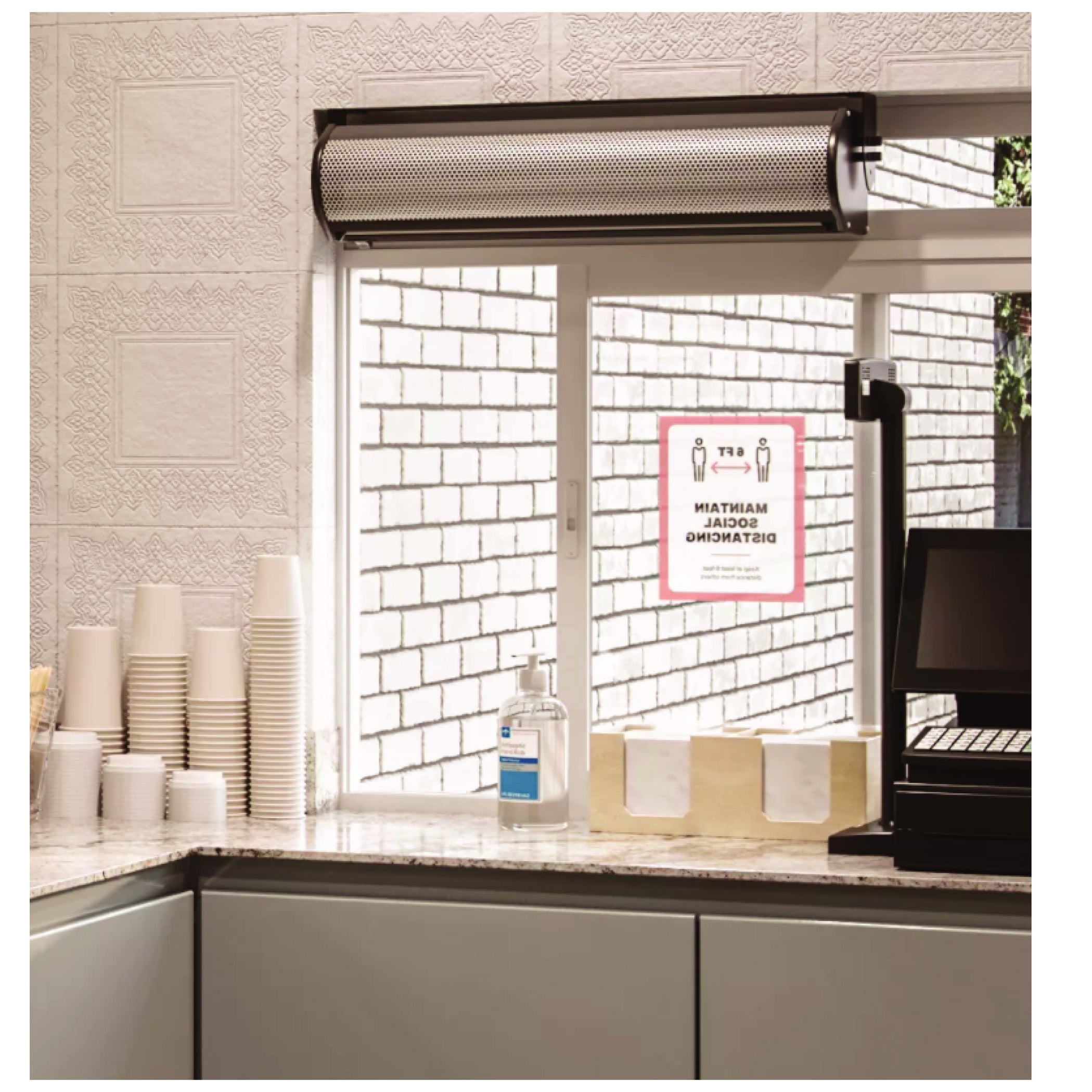 Air Curtain Fly Fan Drive Thru | Berner | DTU03 — Covenant Security ...