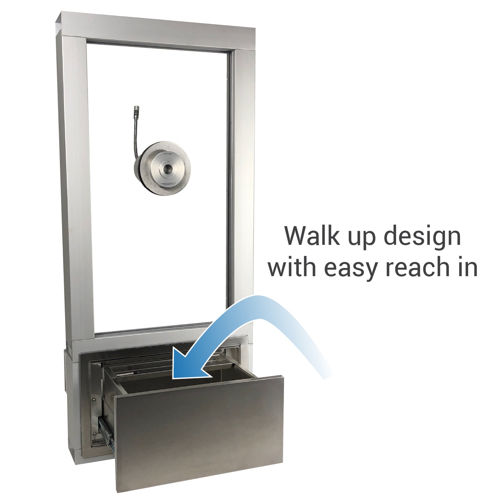 Walk-Up Window with Transfer Drawer and Amplified Speak-Thru — Covenant ...