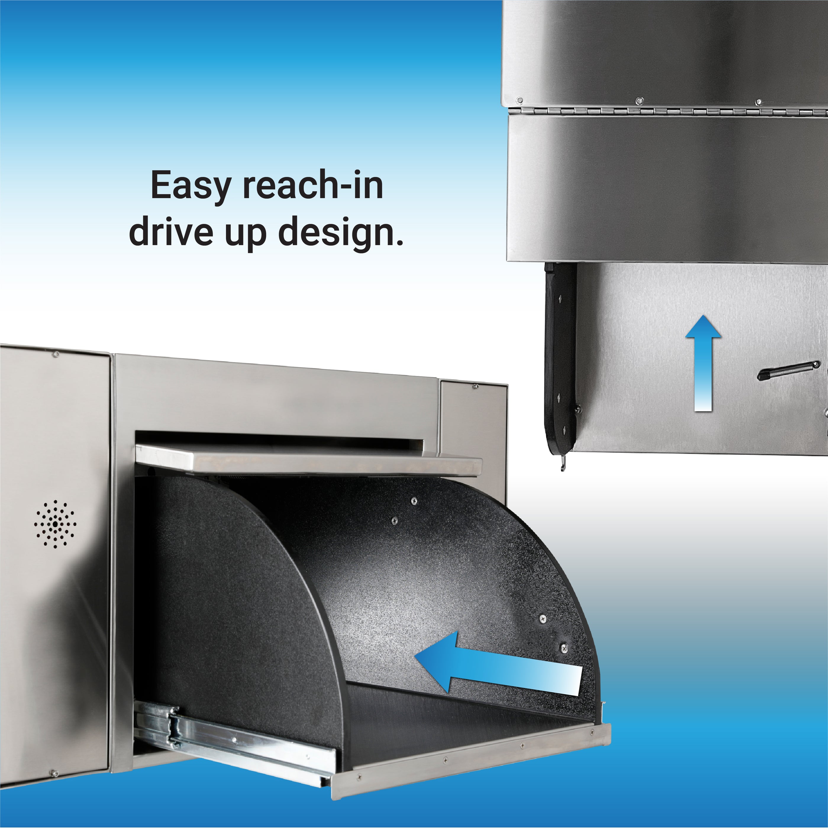 Quikserv Extra Large Transaction Drawer | Drive Up | Quikserv QSB-12 ...