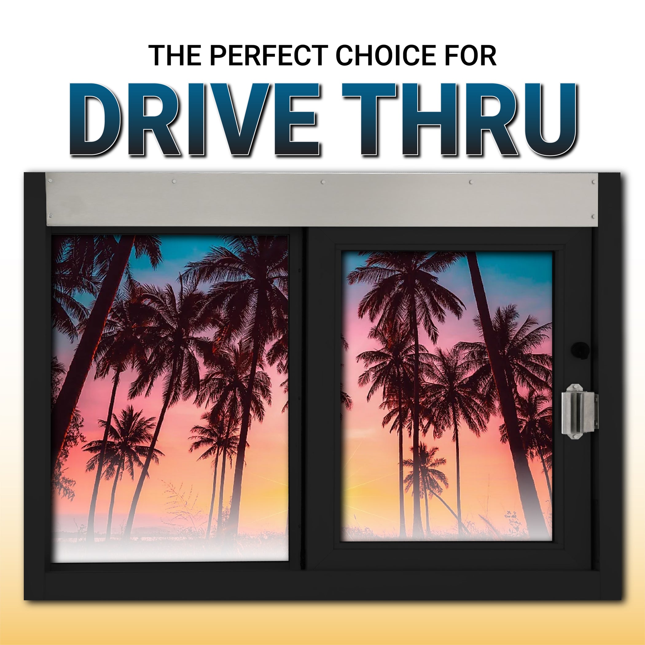 Quikserv Self-Closing Drive-Thru Window — Covenant Security Equipment