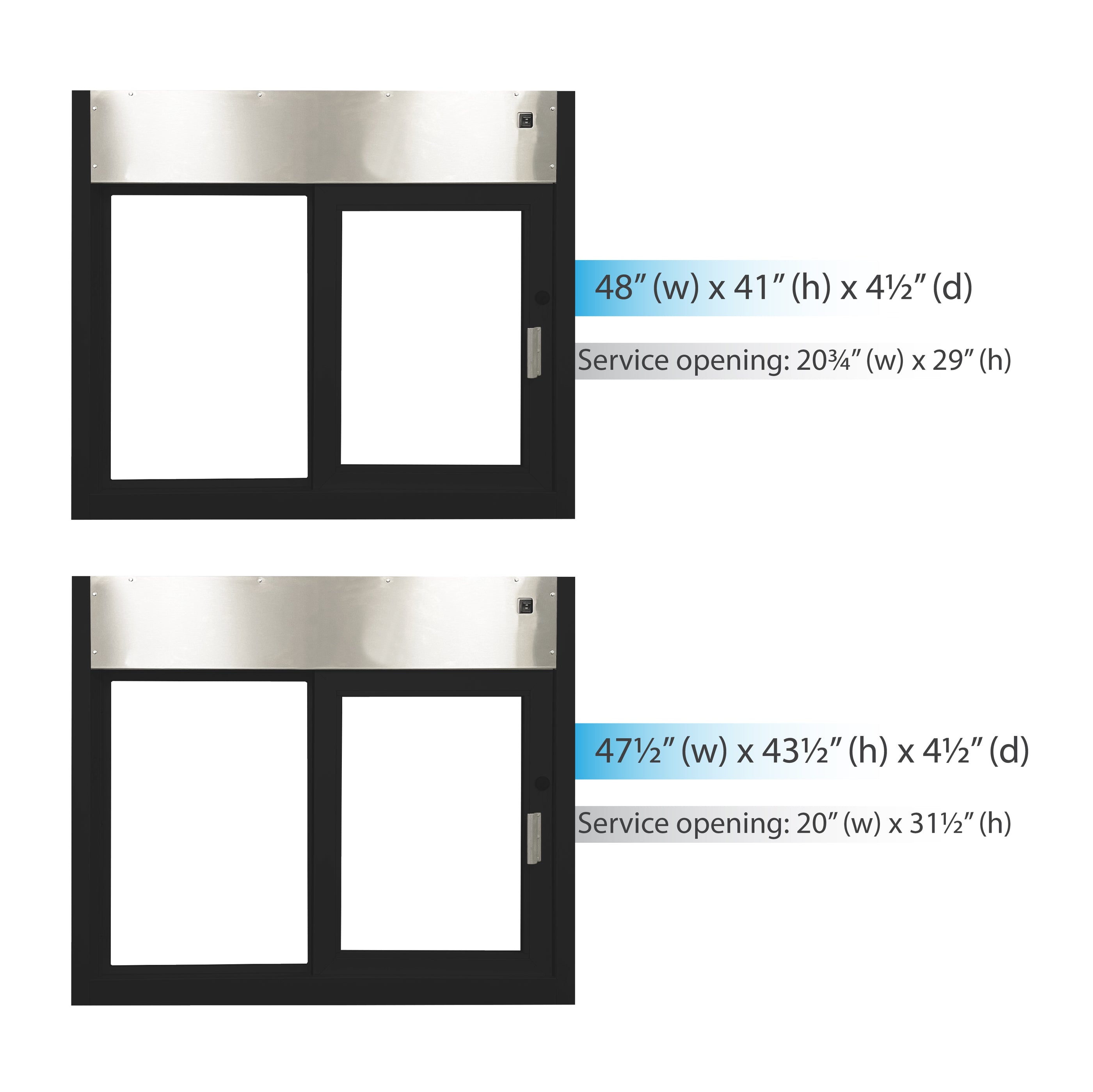 Quikserv Fully Automatic Single Sliding Drive-Thru Window — Covenant ...