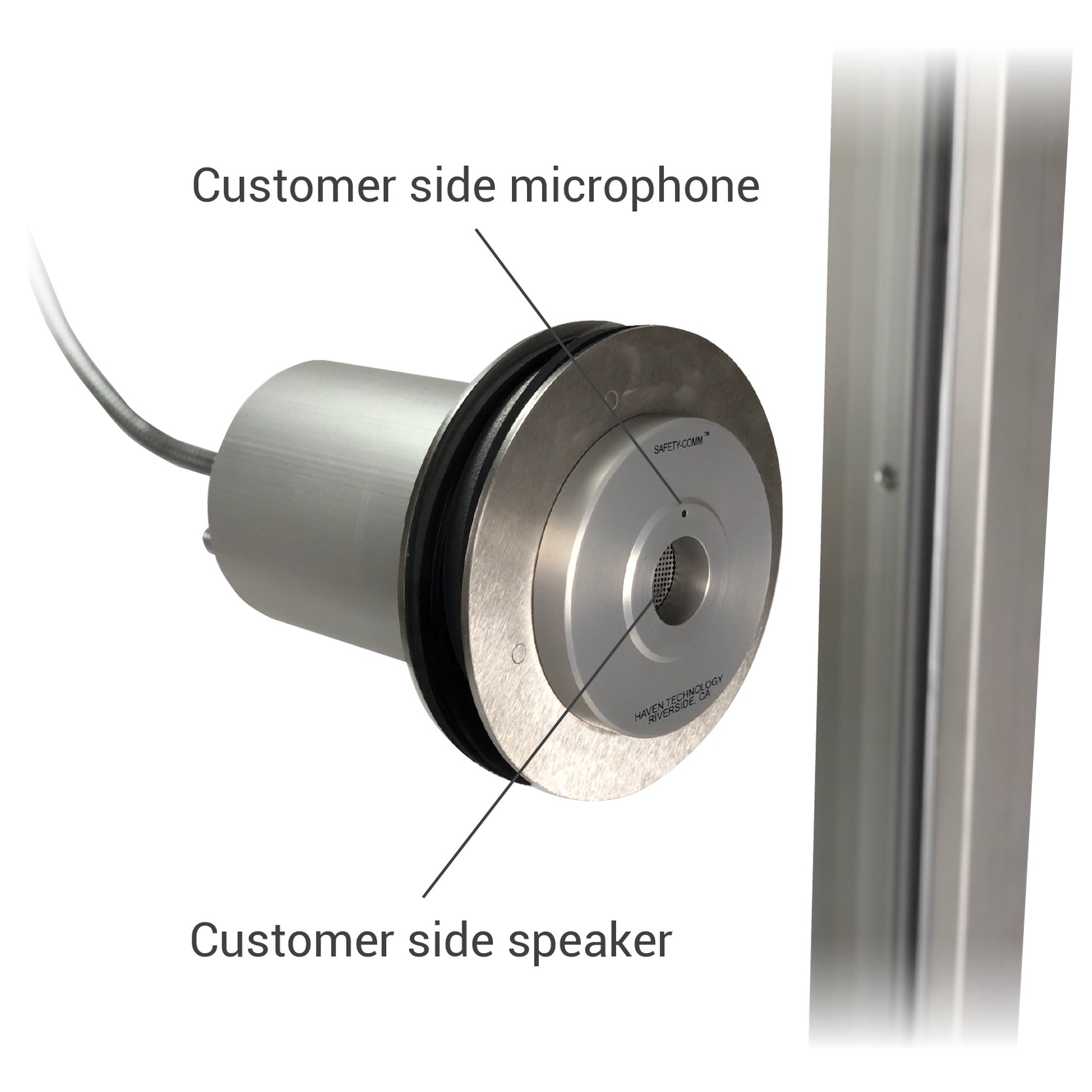 Walk-Up Window with Transfer Drawer and Amplified Speak-Thru — Covenant ...