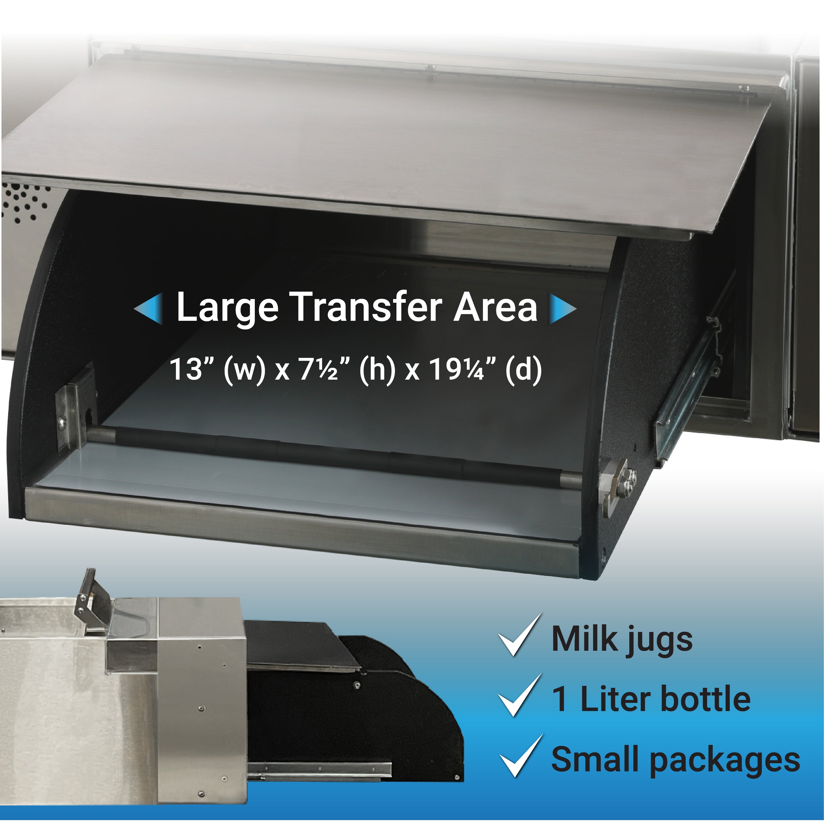 Quikserv Large Transaction Drawer | Drive Up | CSE-QS-QSP-713 ...