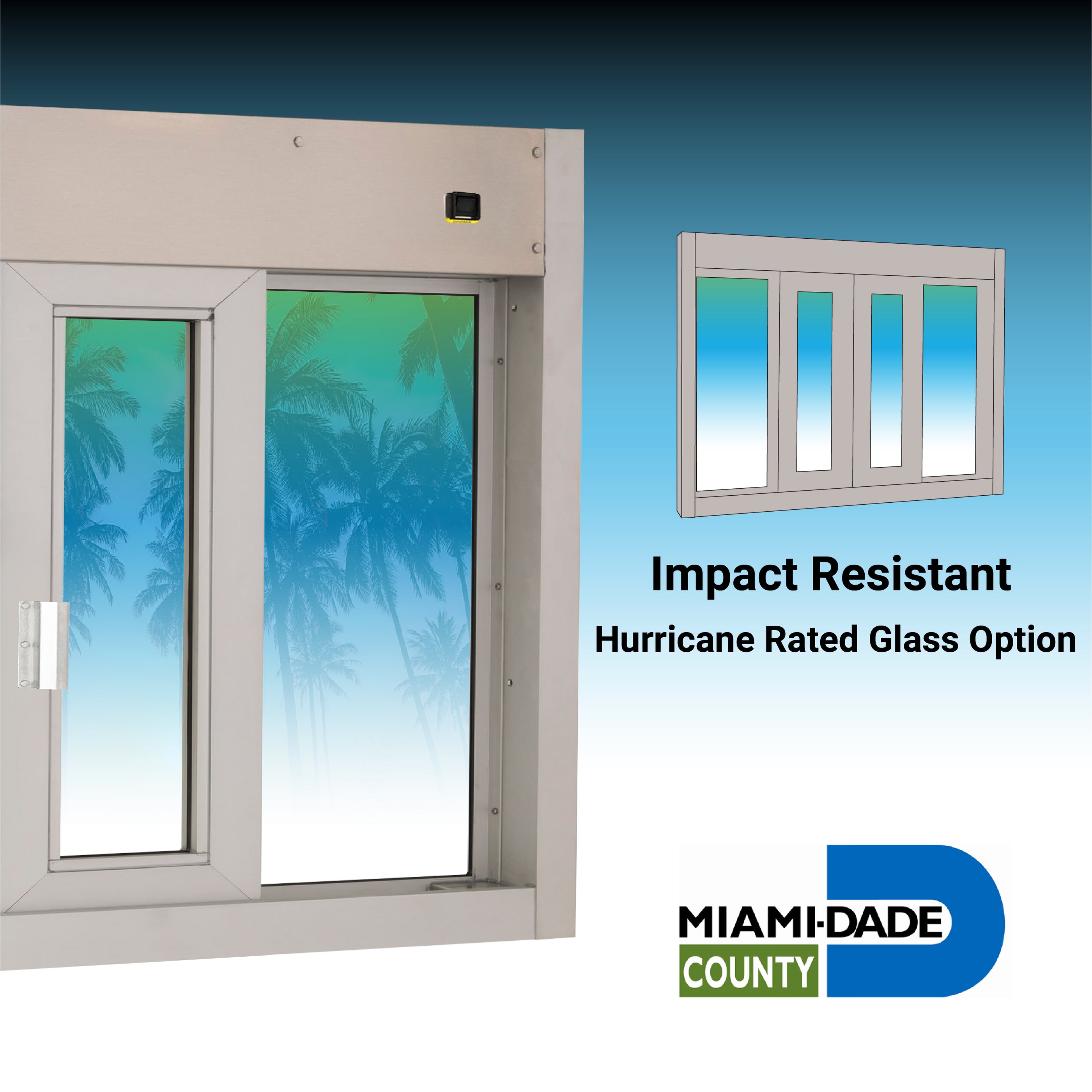 Large Automatic Drive-Thru Food Service Sliding Window | CSE-QS-BPSC ...