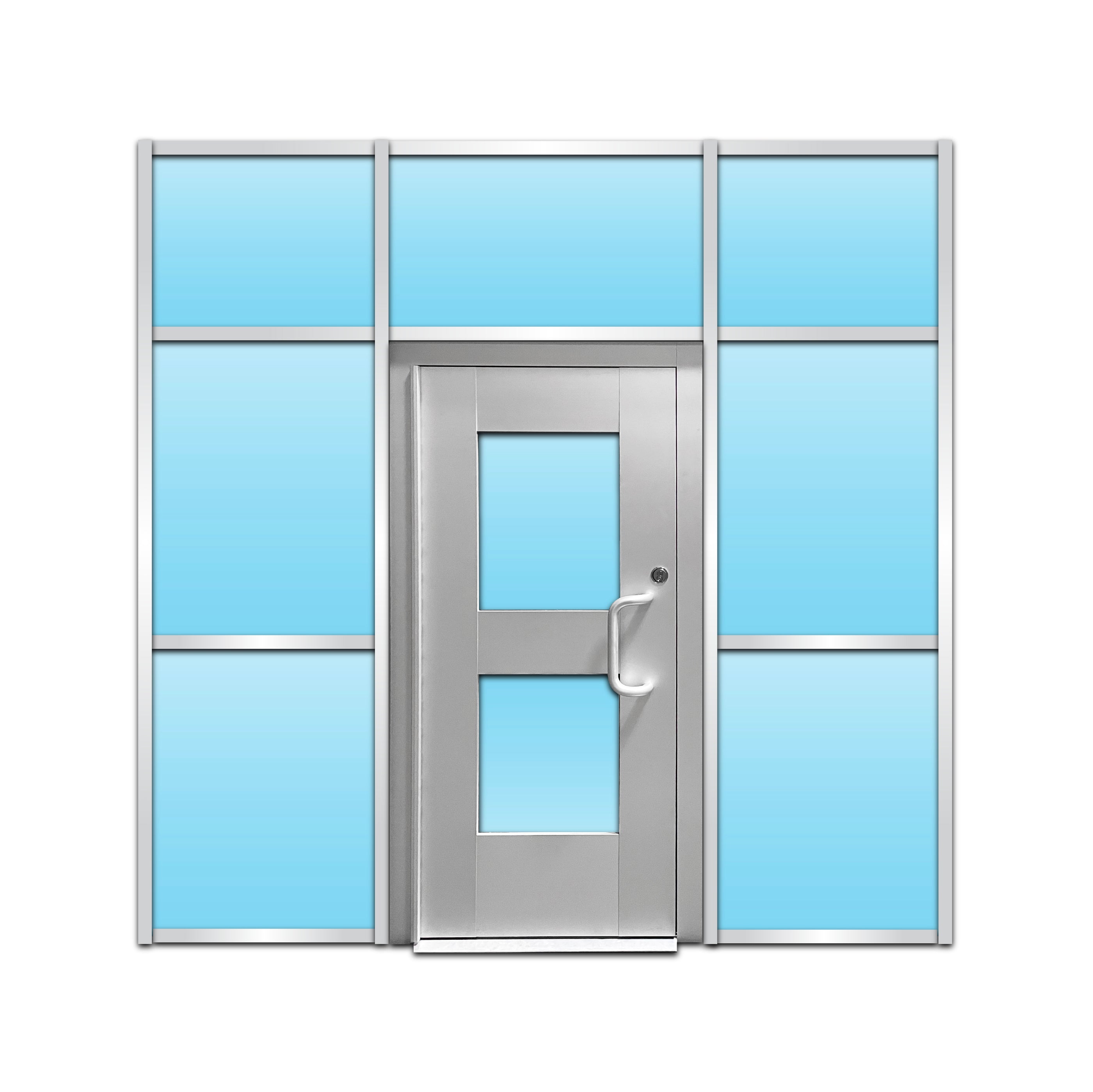 Bullet Resistant Storefront Curtain Wall — Covenant Security Equipment