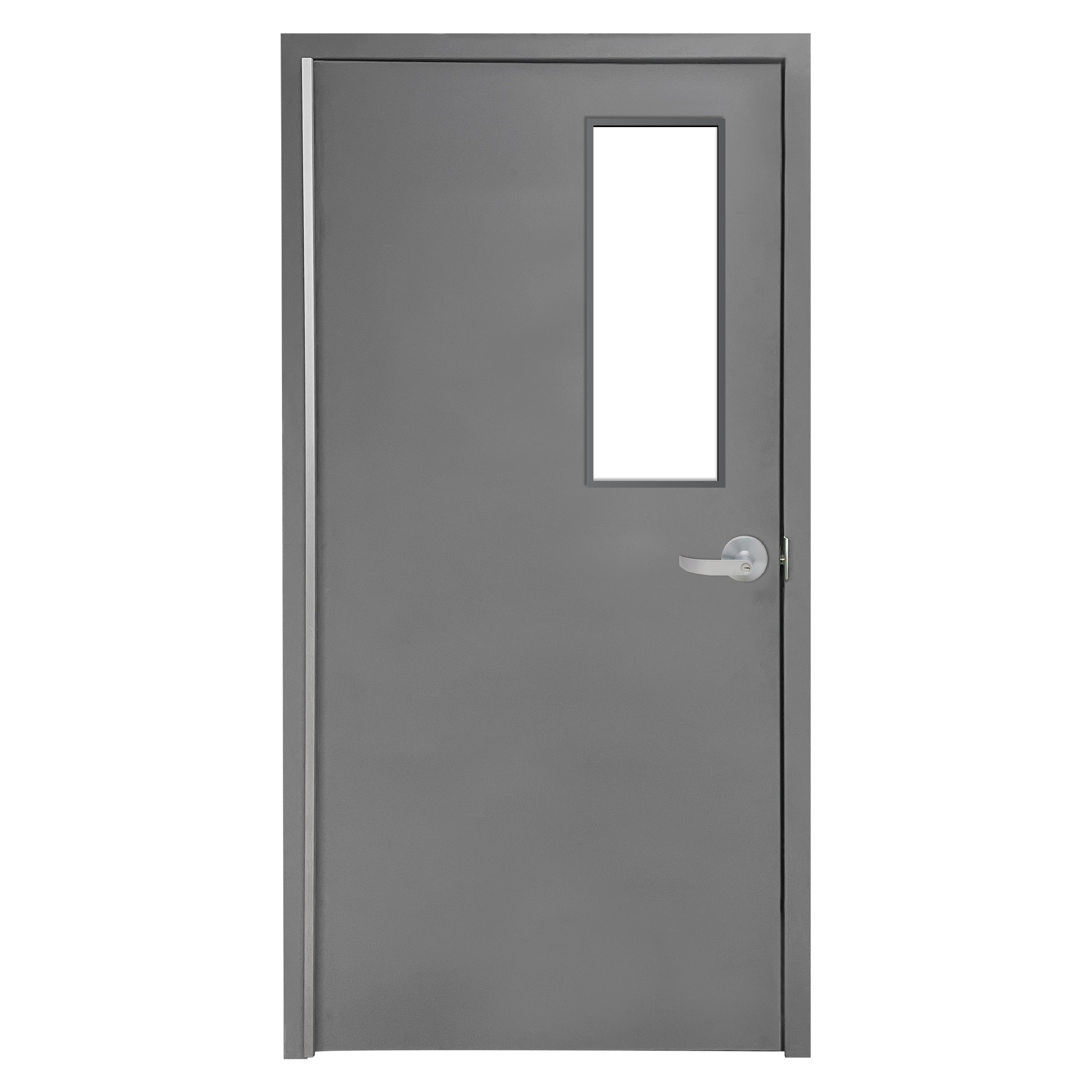 Bullet Resistant Metal Interior Door with Multiple Window Options ...
