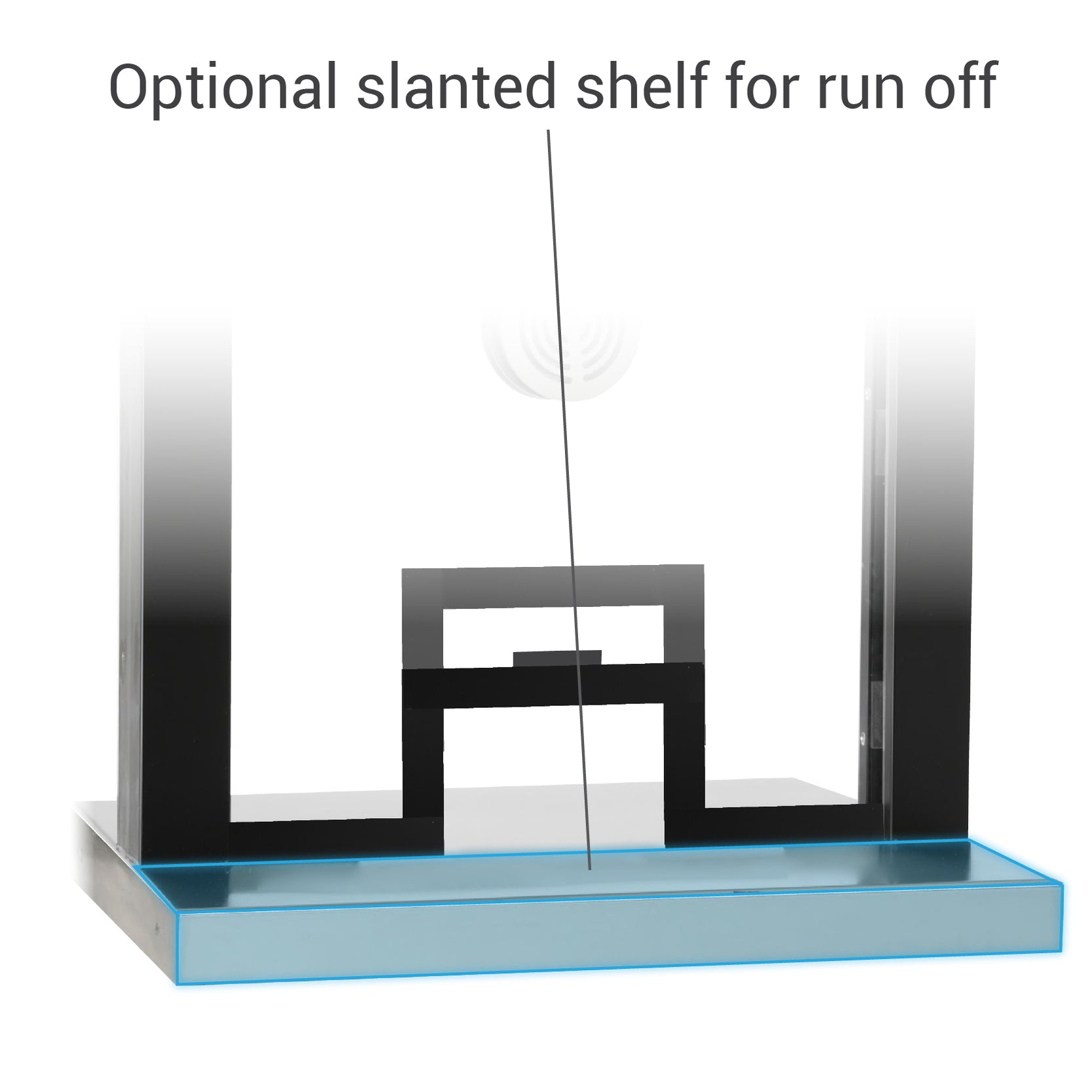 Quikserv Ticket Window with Slide Up | Bullet Resistant | Fast Shipping ...