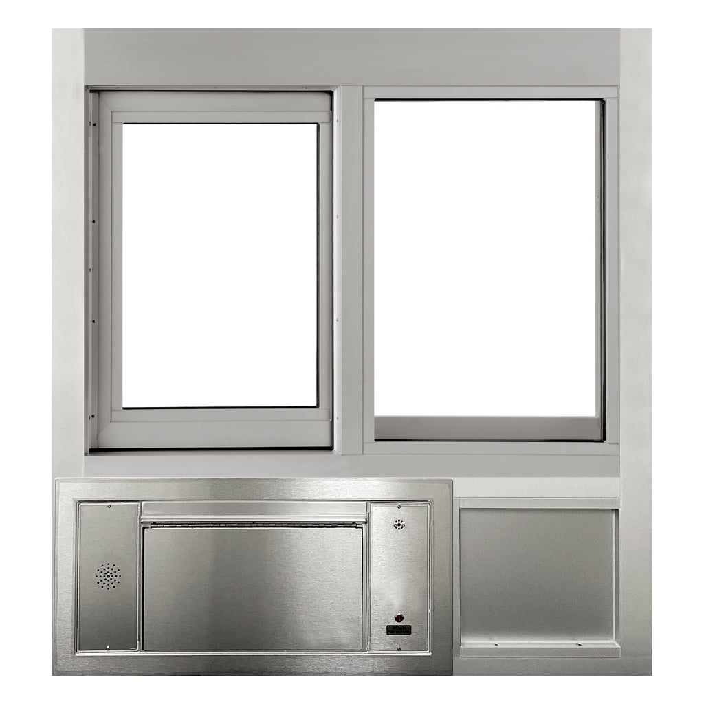 Secure Locking Bullet Resistant Drive-Thru Windows | Covenant Security ...