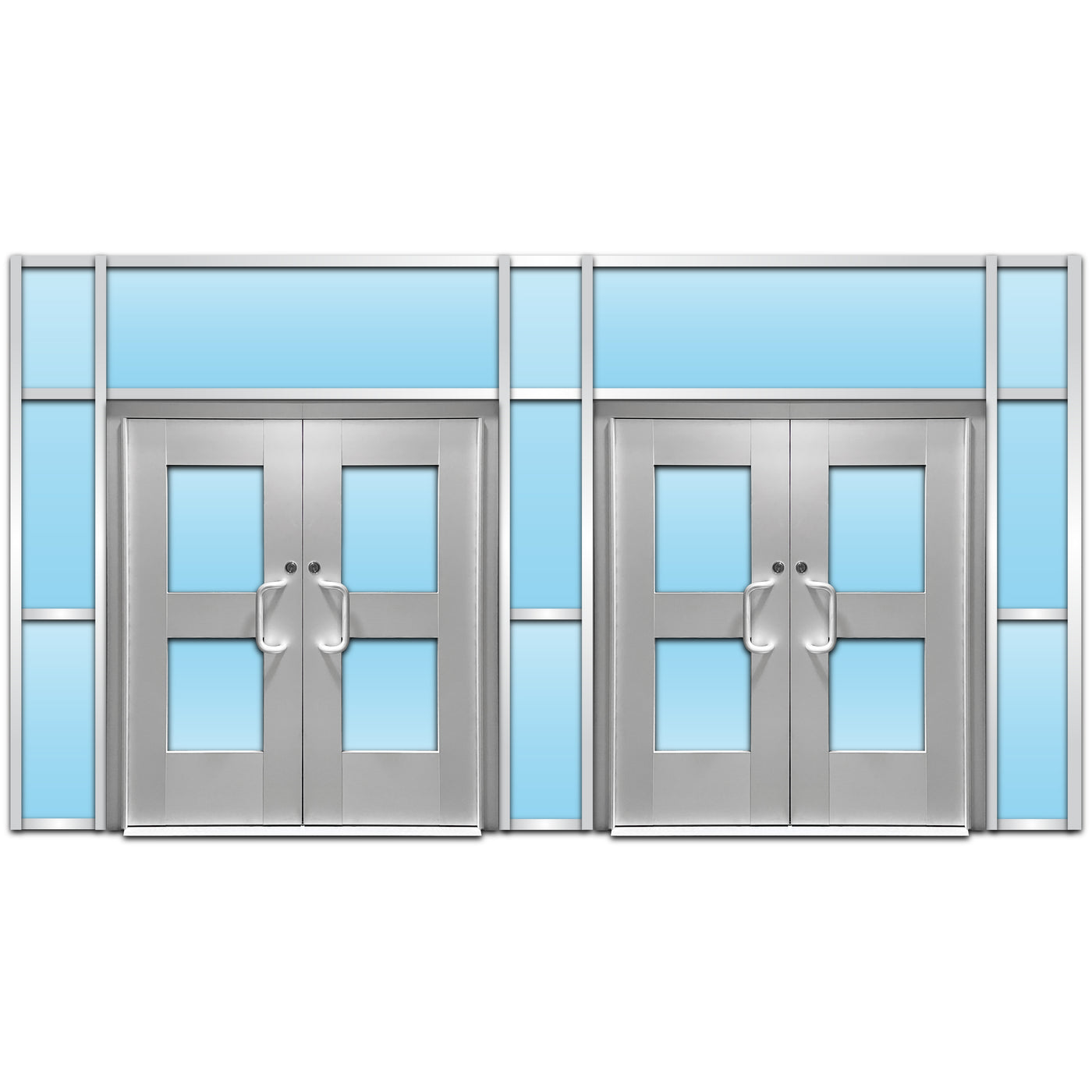 Bullet Resistant Storefront Curtain Wall — Covenant Security Equipment