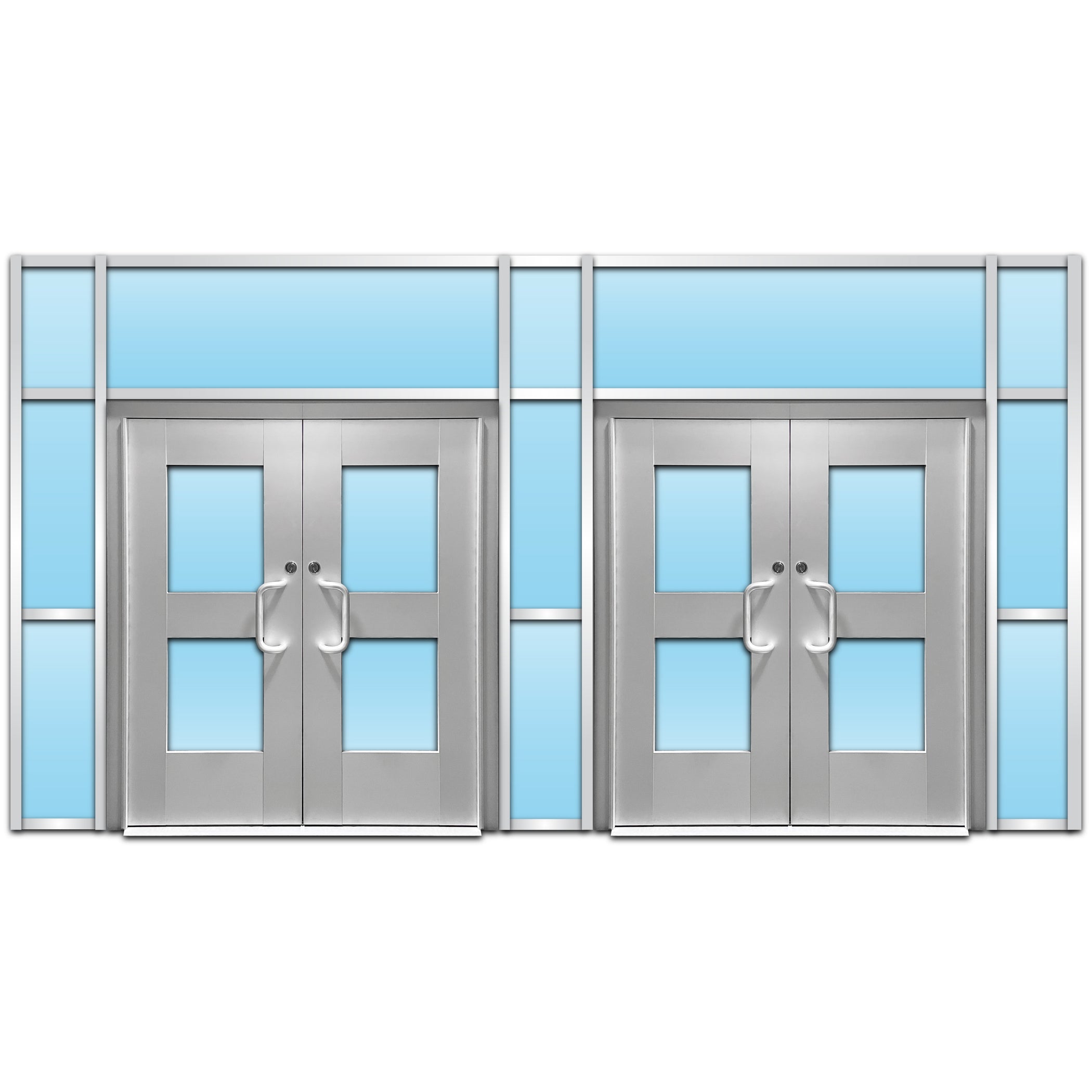 Bullet Resistant Storefront Curtain Wall — Covenant Security Equipment