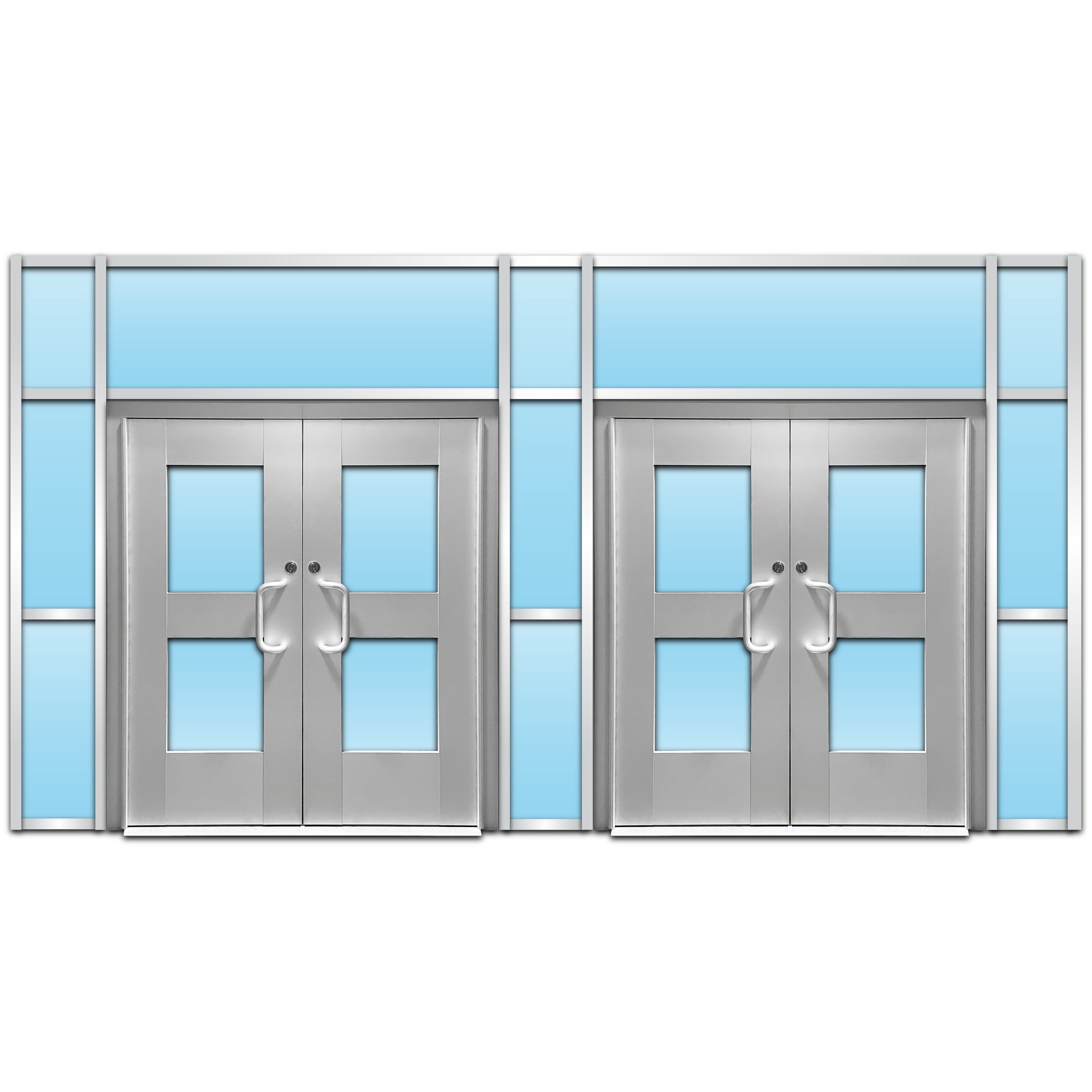 Bullet Resistant Storefront Curtain Wall — Covenant Security Equipment