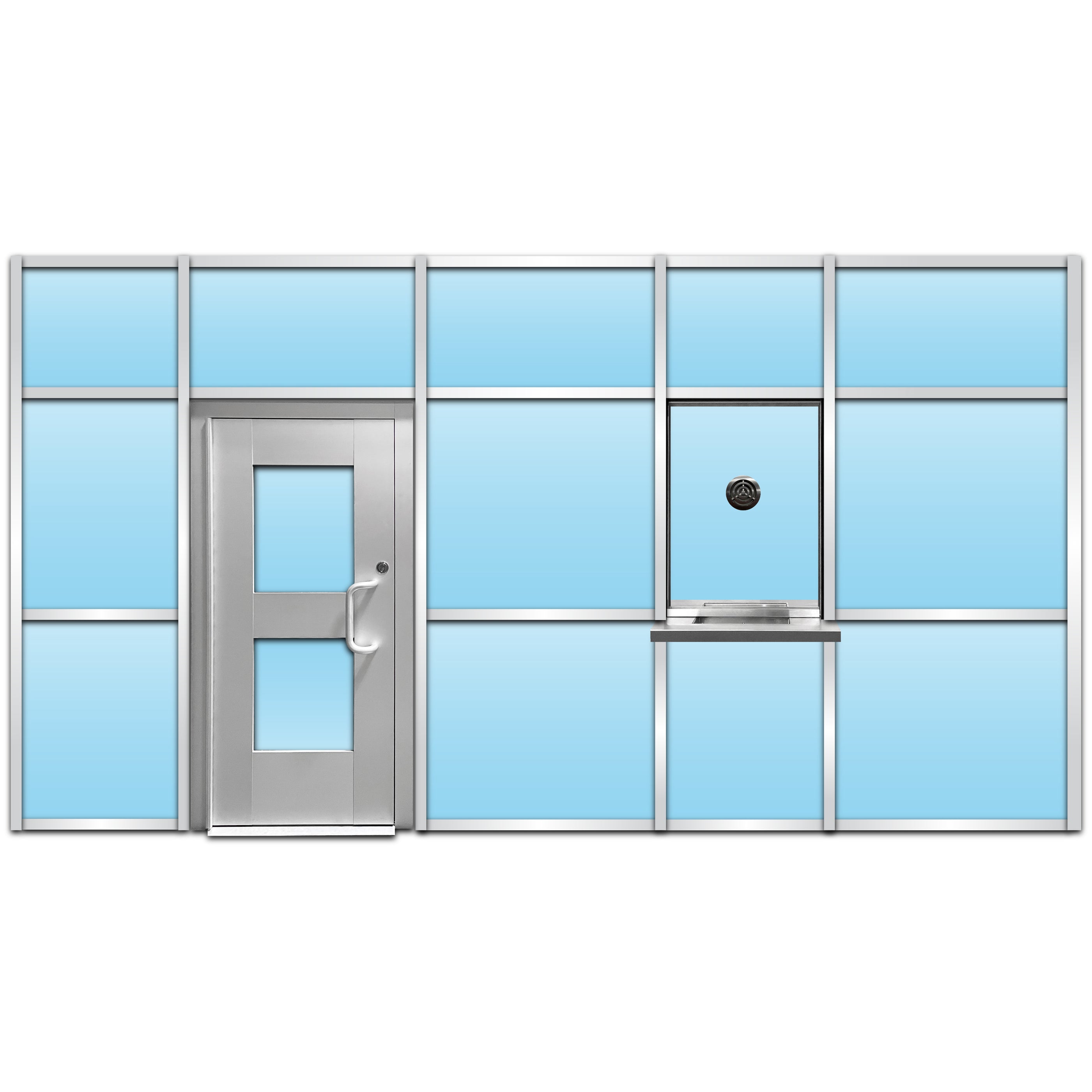 Bullet Resistant Storefront Curtain Wall — Covenant Security Equipment